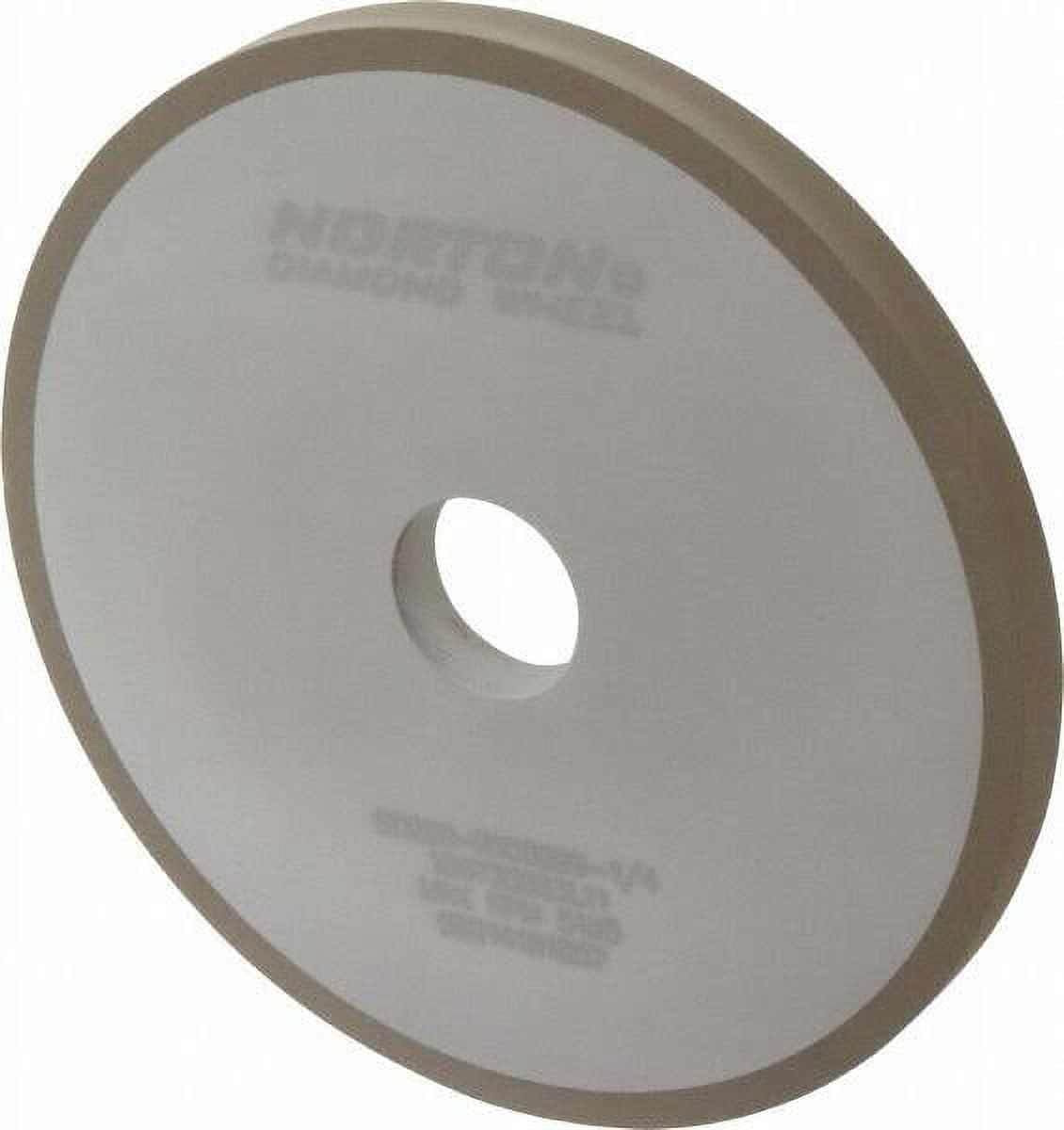 Norton 7" Diam x 1-1/4" Hole x 1/2" Thick, 220 Grit Surface Grinding ...