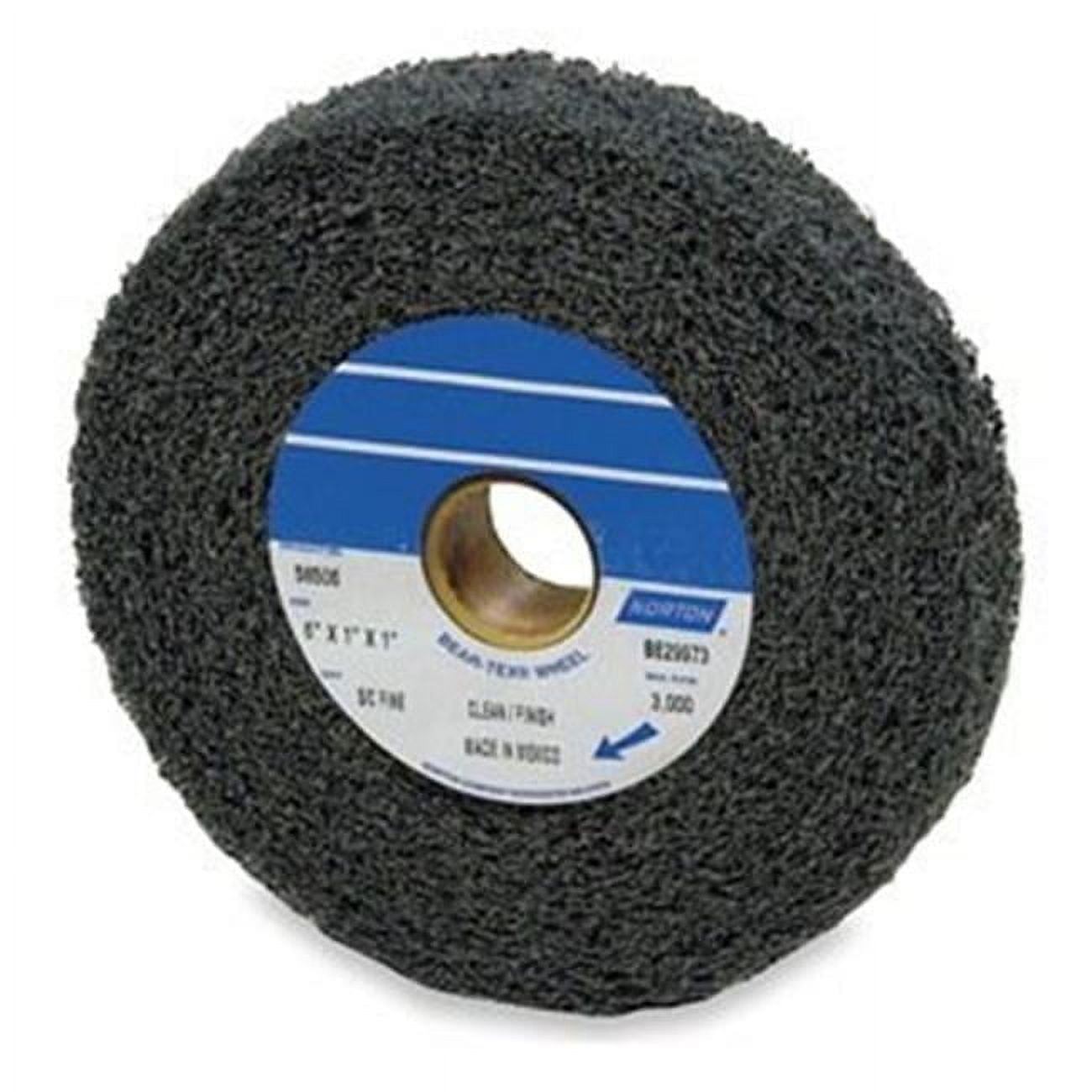 Norton Abrasives Convolute Wheel, 6 in Dia, 1 in W 66261058507 ...