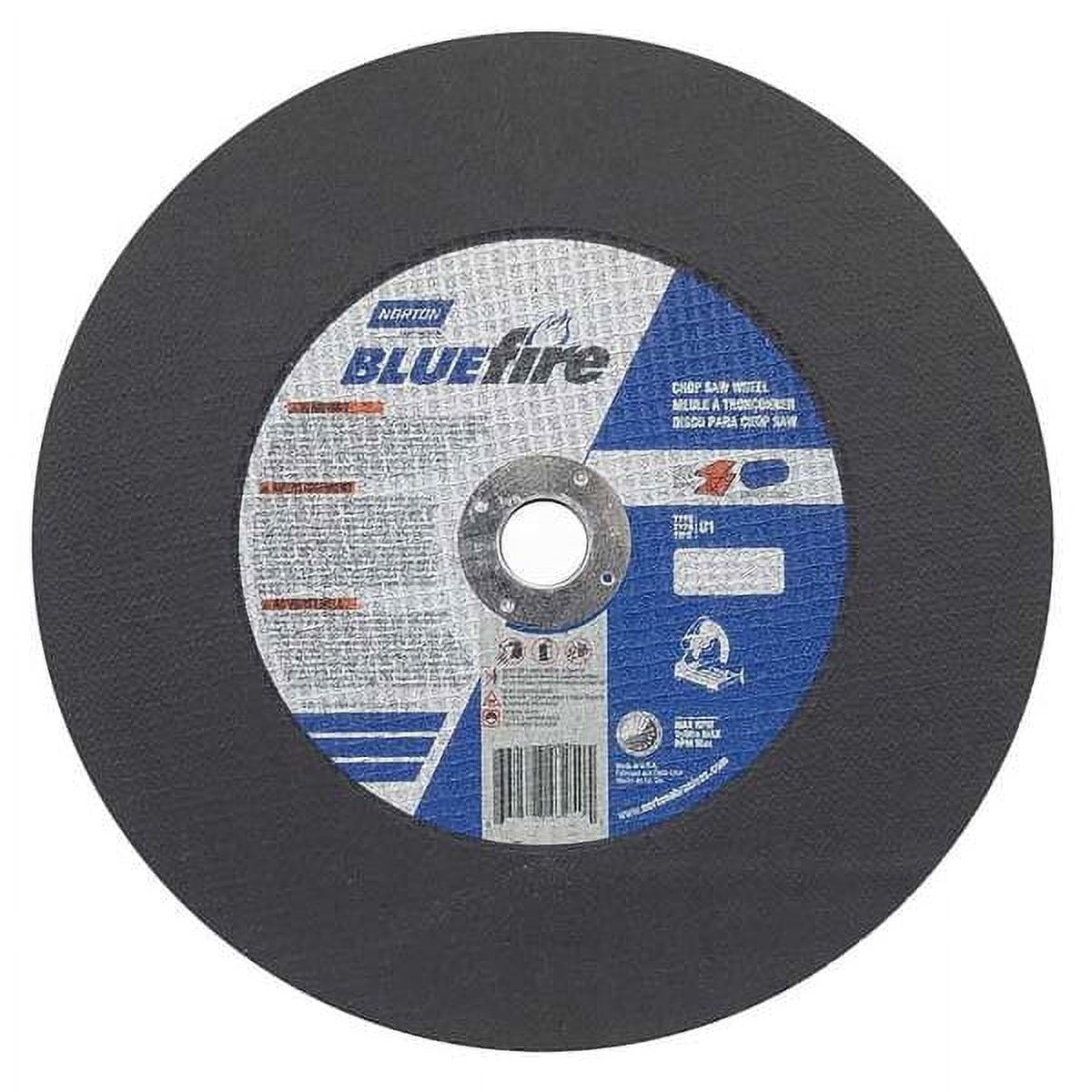 Norton Abrasives CutOff Wheel,Blue Fire,14"x7/64"x1" 66252843253 ...