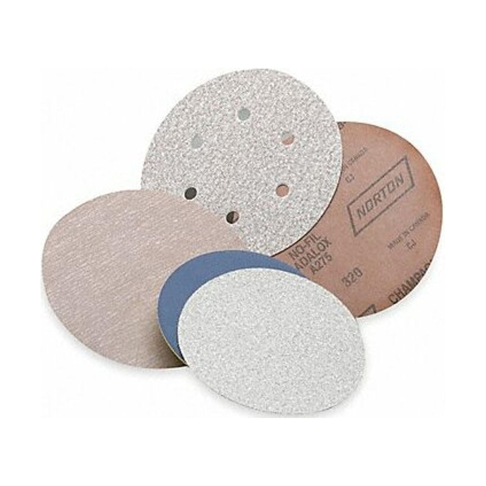 Norton Abrasives PSA Sanding Disc Roll,6 in Dia,P320 G 66261155374 ...