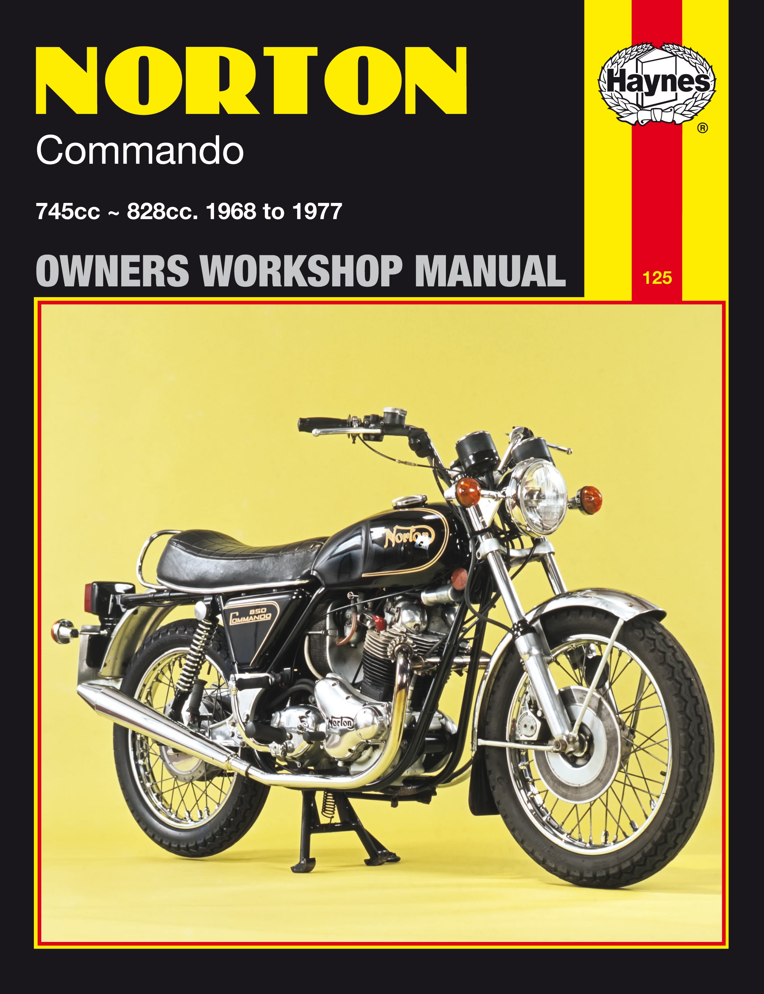 Norton Commando 745cc and 828cc models (68-77) Haynes Repair Manual ...