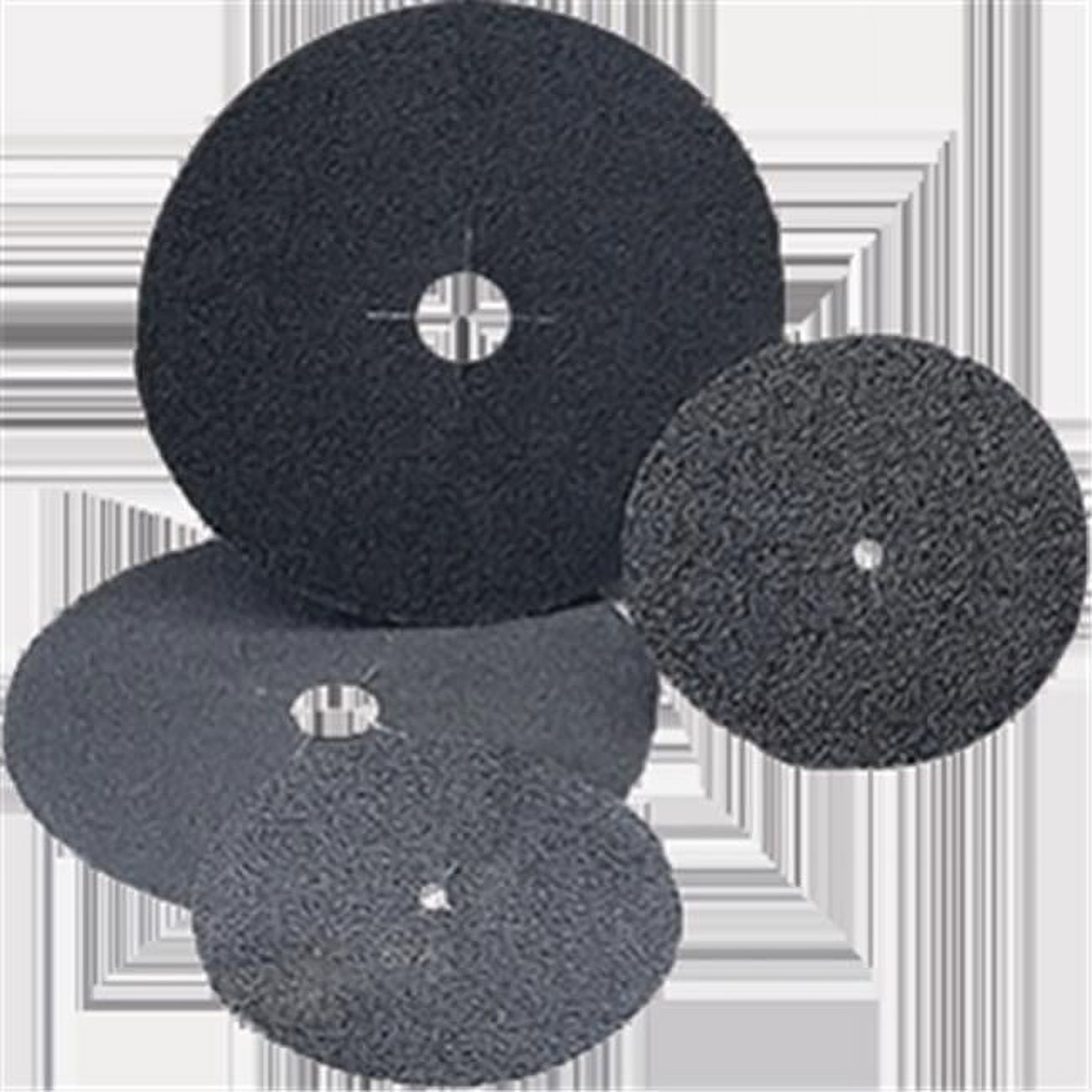 Norton Durite 7 in. Silicon Carbide Center Mount Paper Floor Edger Disc ...