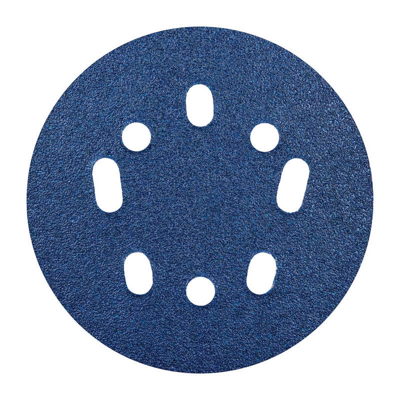 Norton ProSand Sandpaper, 5 in. Zirconia Alumina, Hook and Loop, 40 ...
