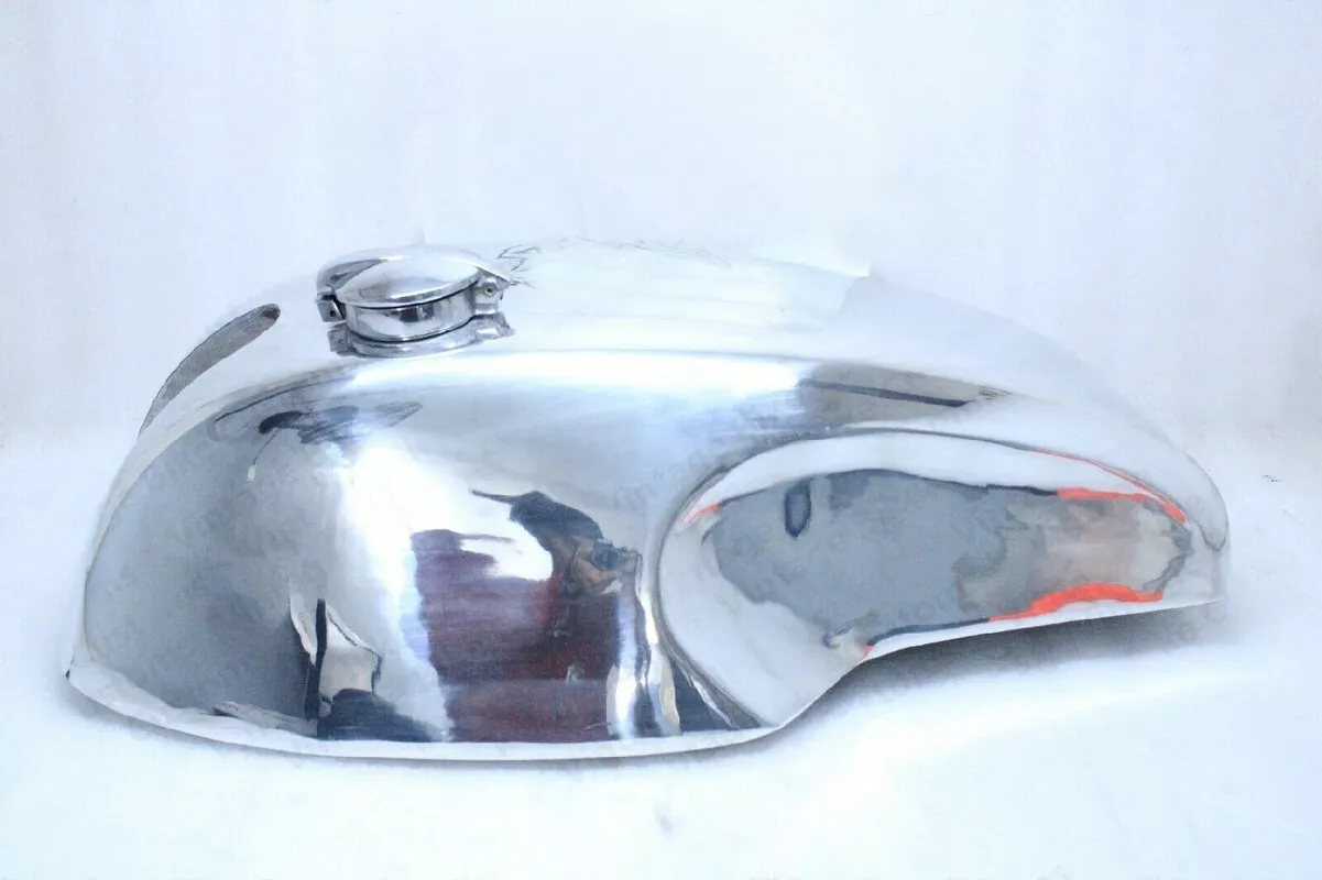 Norton Slimline Manx Short Circuit 3 Gallon Aluminium Gas Petrol Fuel ...