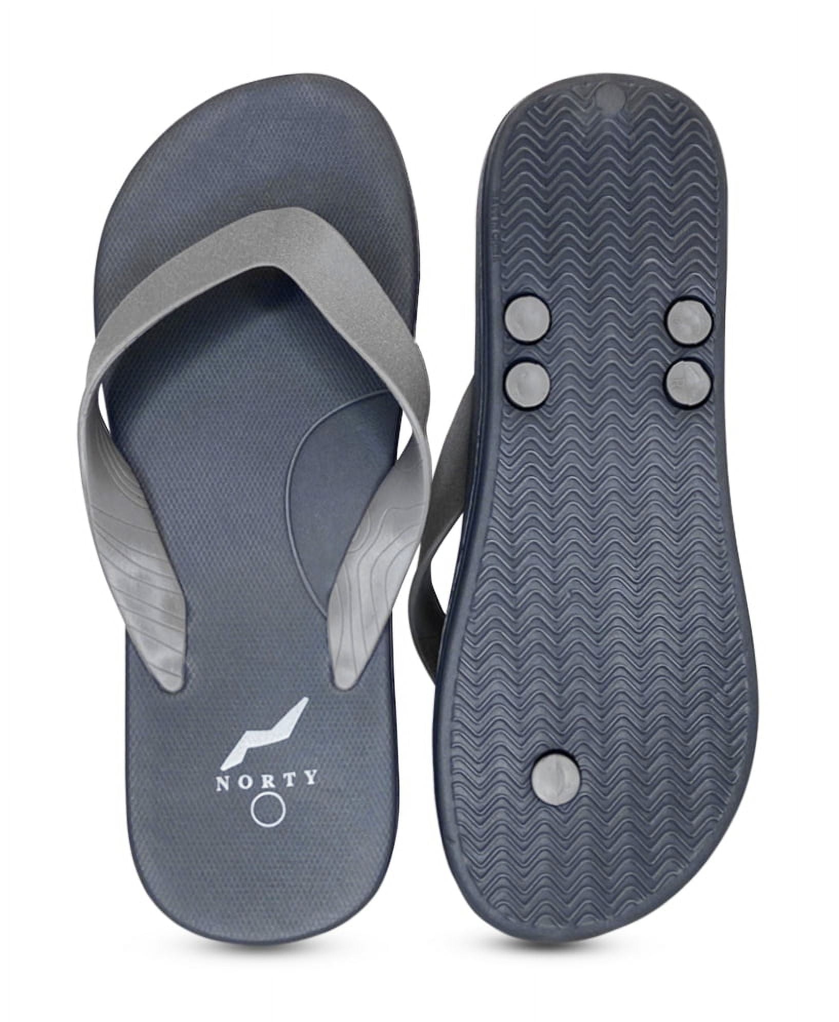 Norty Men's Sandals, Easy to Wear Casual Flip-Flops - Walmart.com