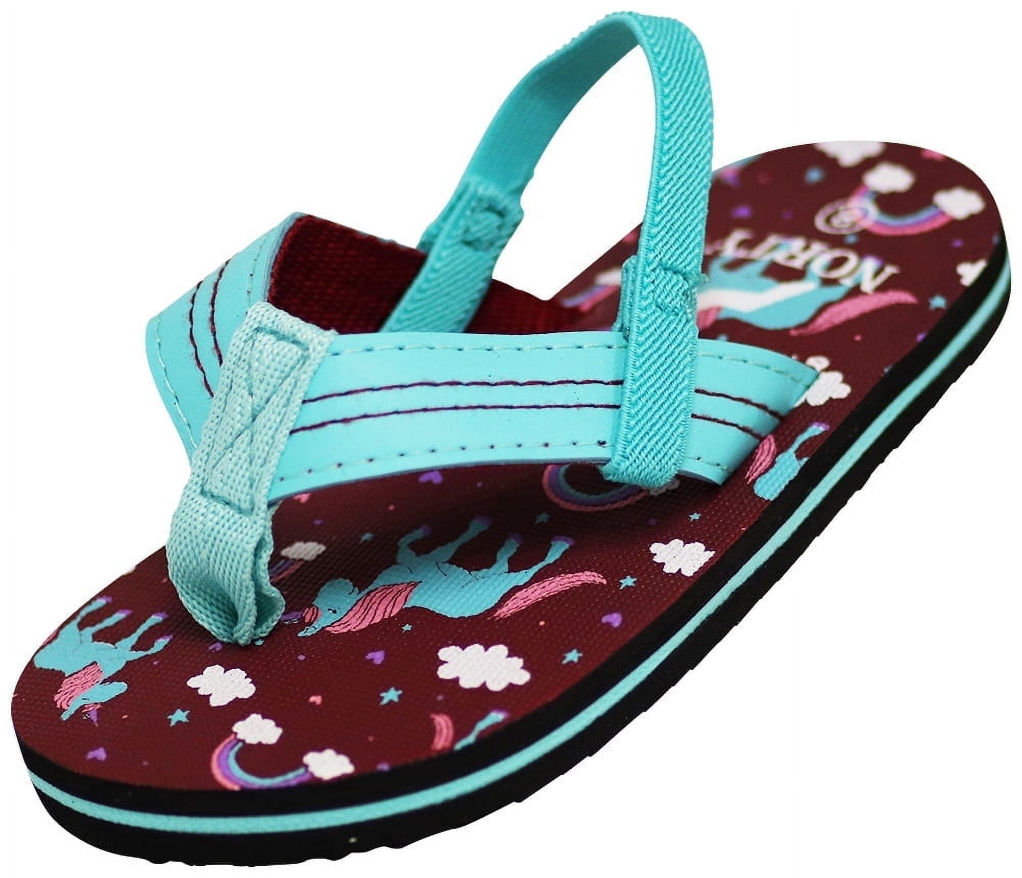 NORTY Toddler Flip Flops Fun, Comfortable, and Secure for Little ...