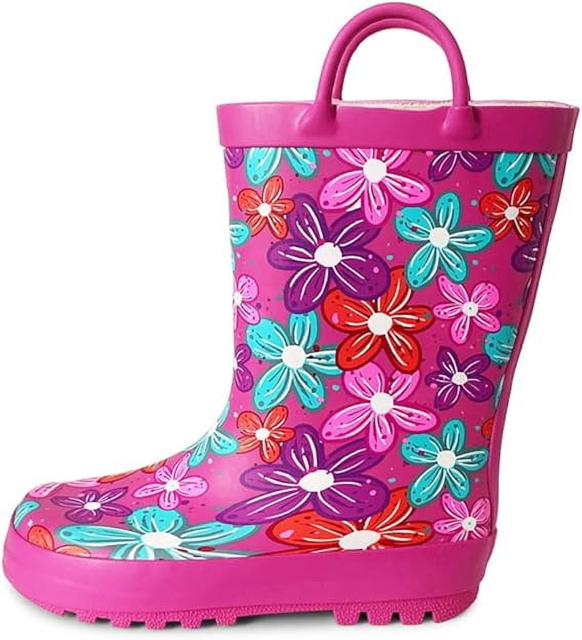 NORTY Boys Girls Toddler Little Big Kids Lug Sole Mid-Calf Waterproof ...