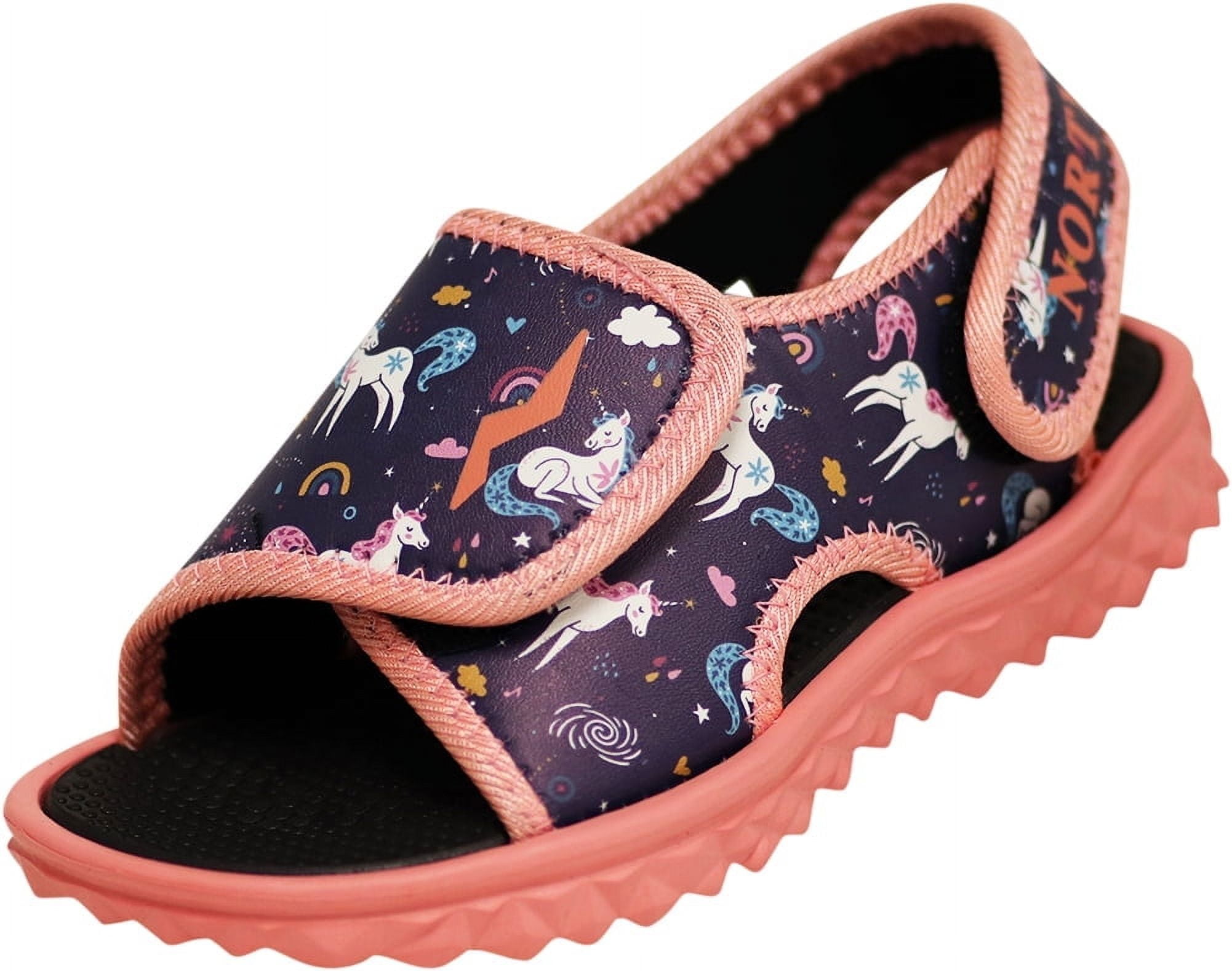 Norty Unisex Toddler Boys Girls Adjustable Strap Secure Fit Sport ...