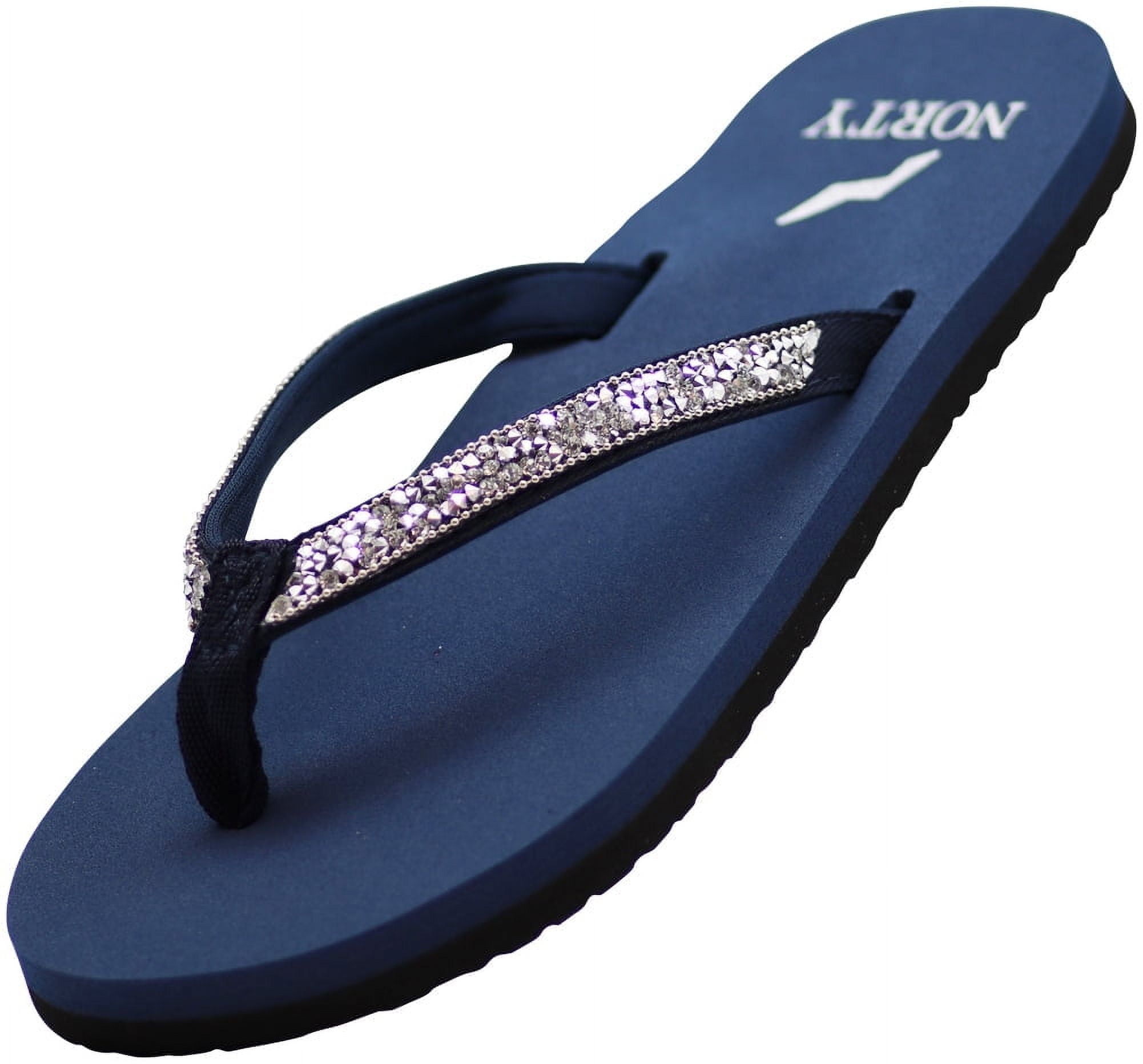 Norty Women's Everyday Flip Flop Thong Sandals Versatile Comfort ...