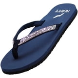 Norty Women's Everyday Flip Flop Thong Sandals Versatile Comfort ...