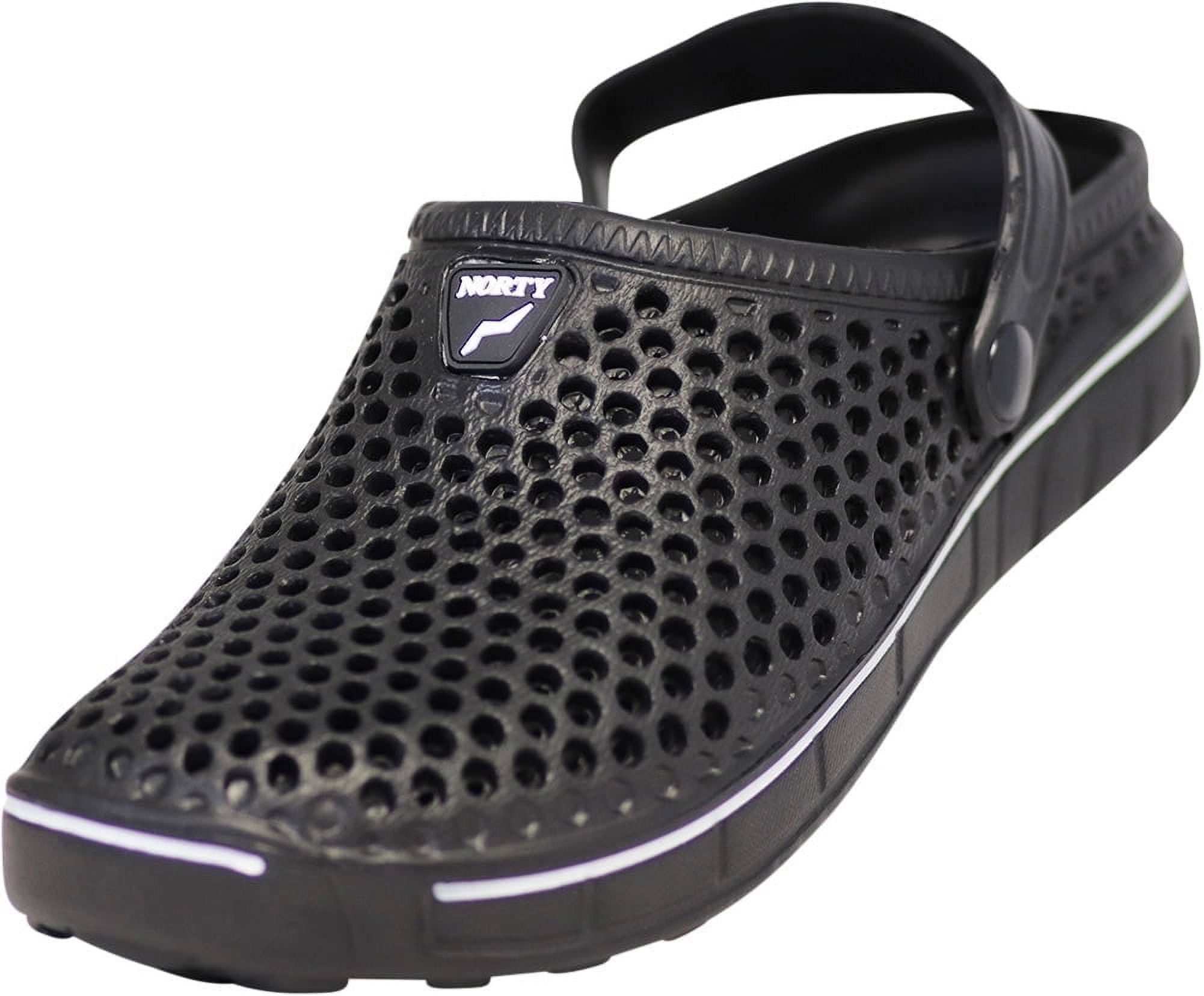 NORTY Womens Ultra Lightweight Clogs, Slip On, Breathable Upper, Anti ...