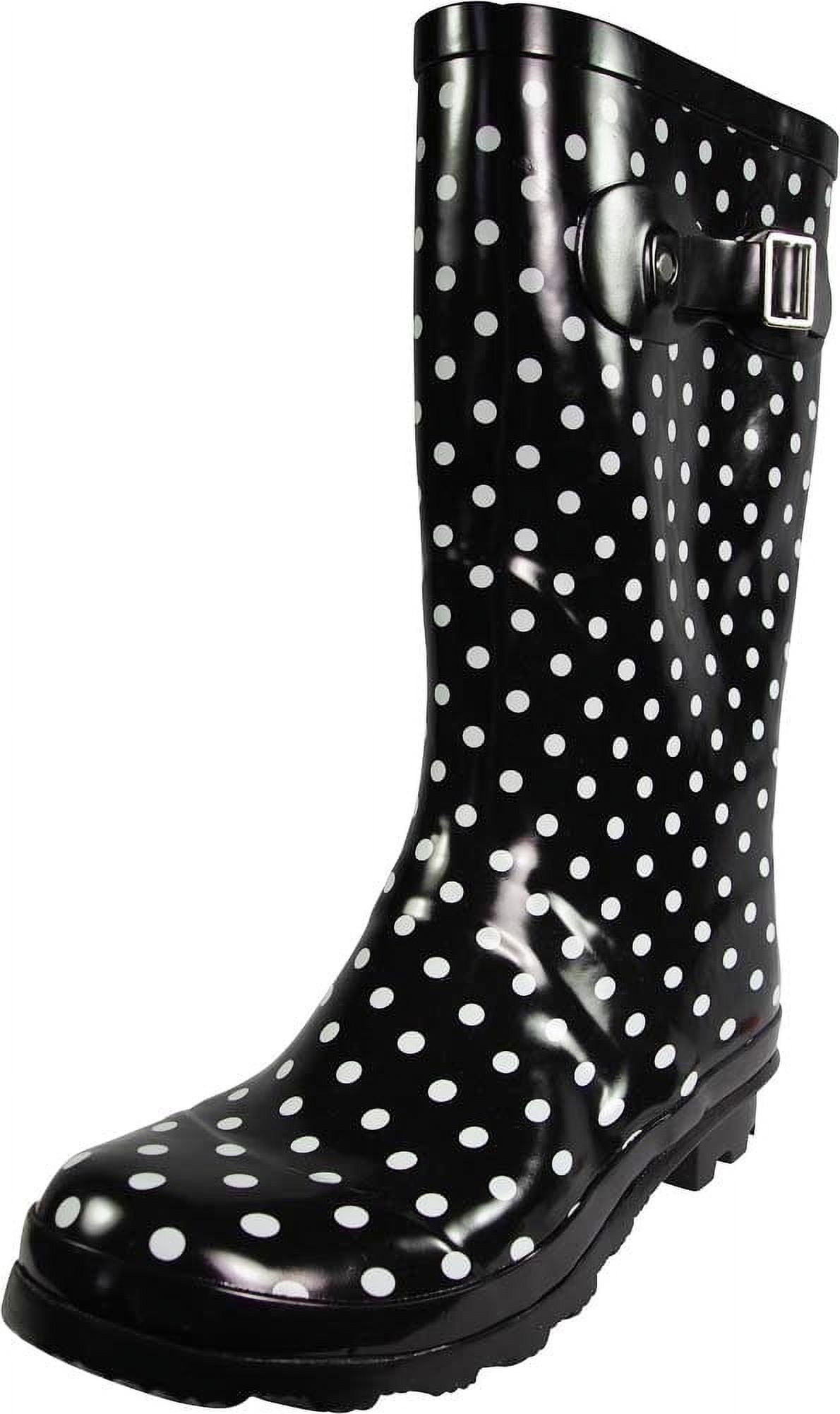 Free Shipping! Norty Women's Hurricane Wellie Rain Boots – Waterproof ...