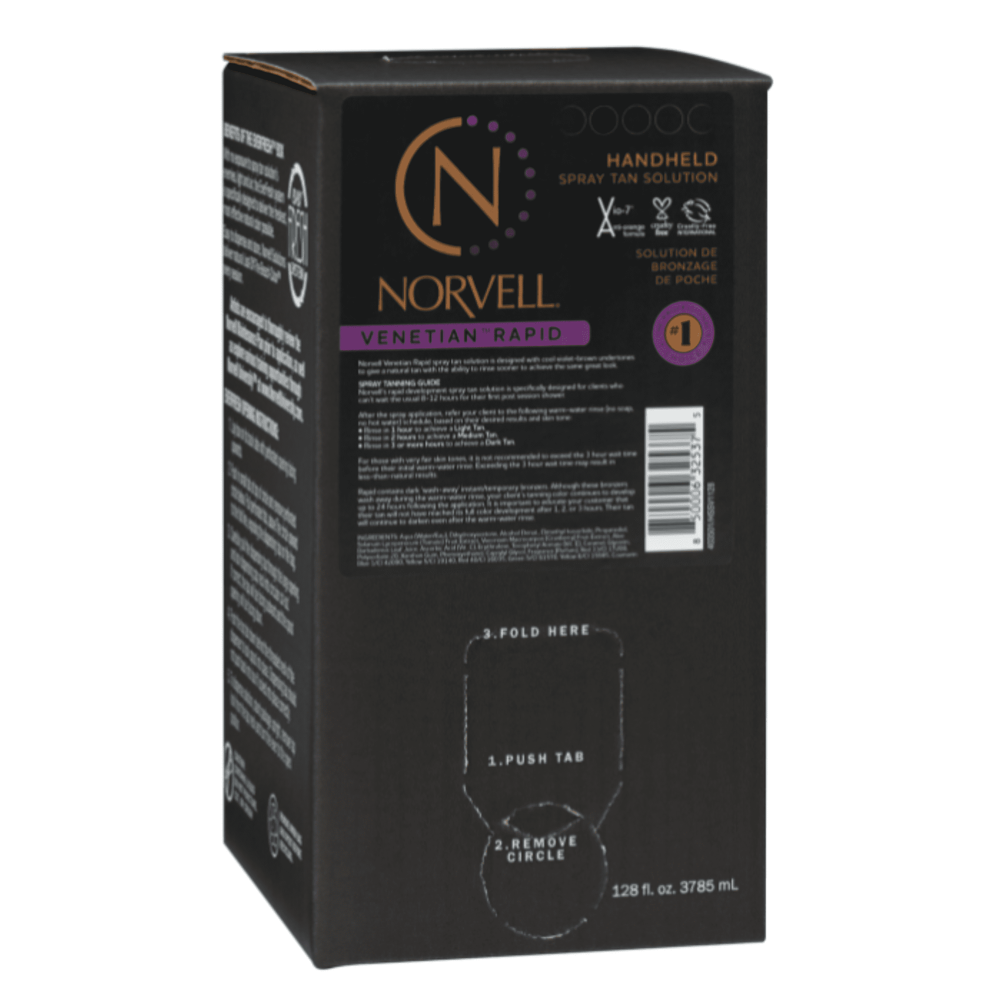 Norvell Venetian Rapid Spray Tan Solution - Gallon EverFresh Box ...