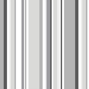 Navy And White Wide Stripe Wallpaper