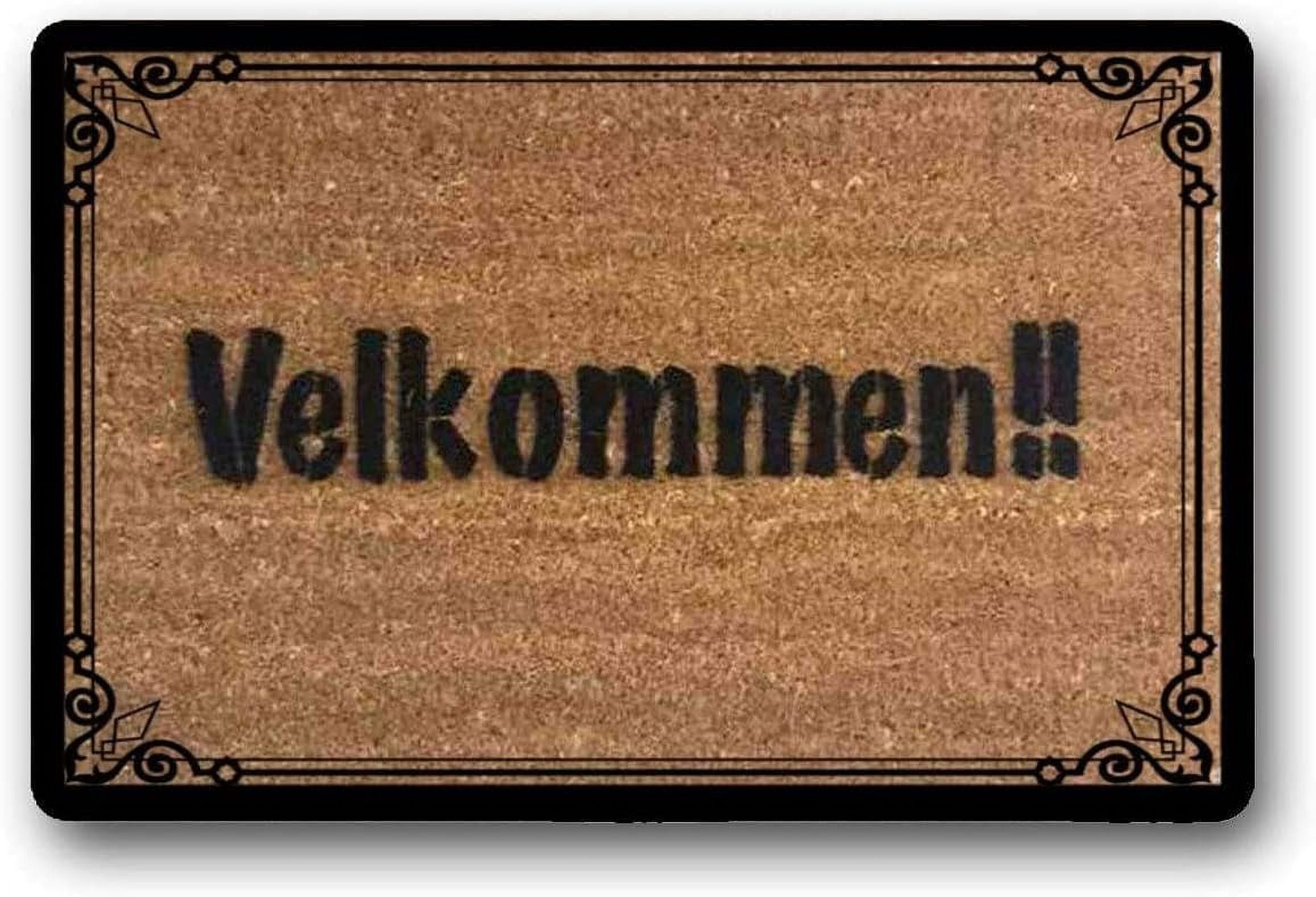Norway Norwegian Danish Dansk Doormat New House Gift Velkommen Come in ...