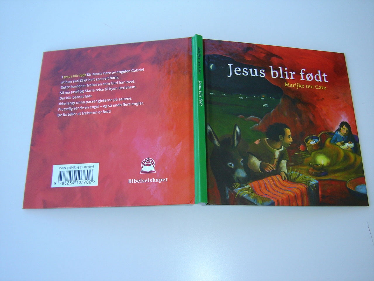 Norwegian Children's Bible Story Book Of The Birth of Jesus / Jesus ...