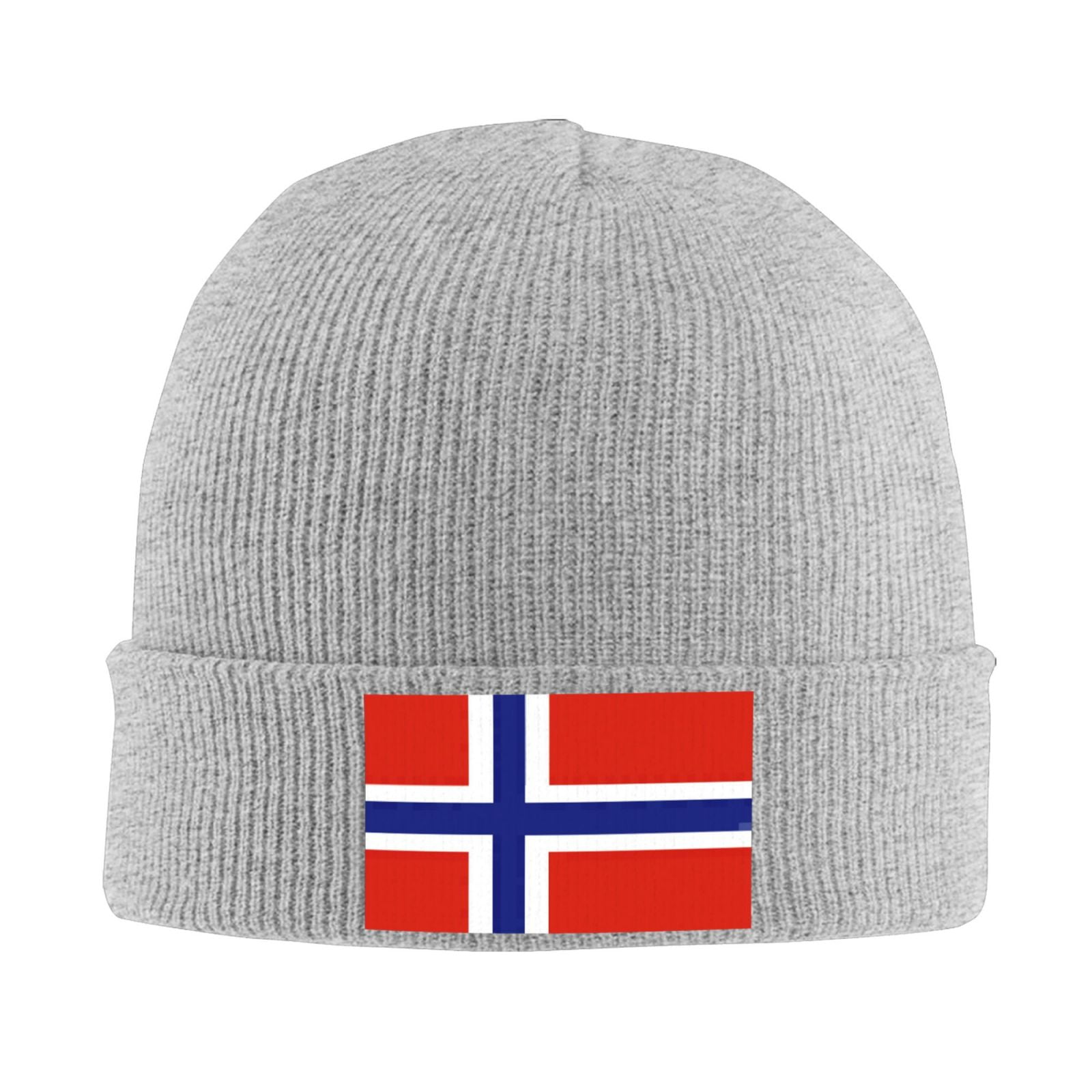 Norwegian Flag Beanie Hat Knit Hat Skull Cap for Men Women Winter Hat ...