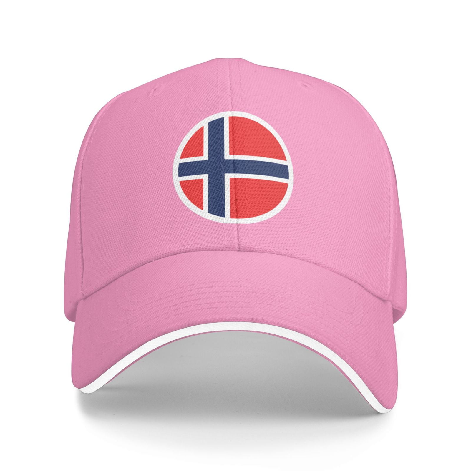 Norwegian Flag Logo Unisex Adult Baseball Caps Adjustable Casquette Dad ...