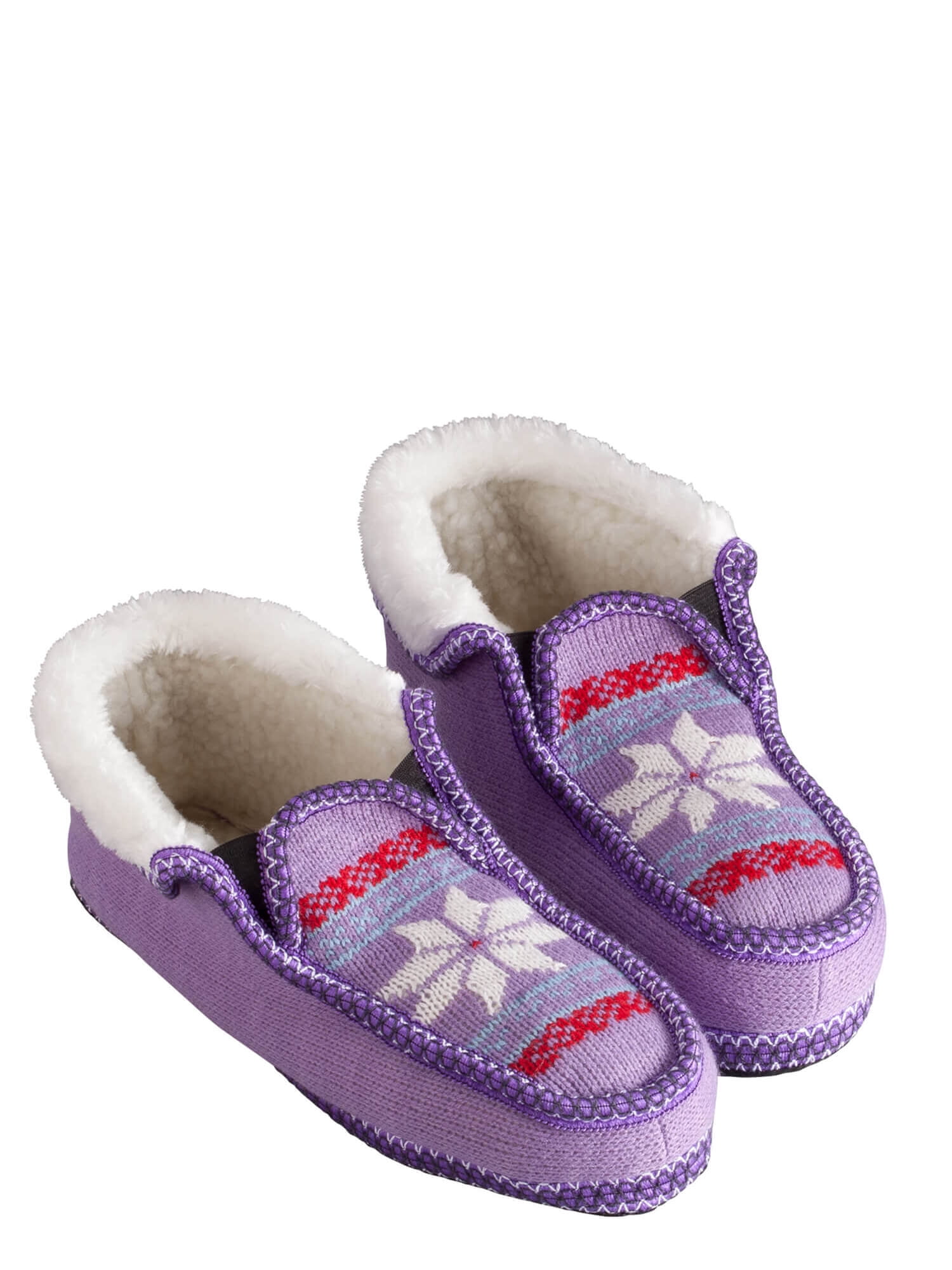 Norwegian Slippers, Medium, Purple - Walmart.com