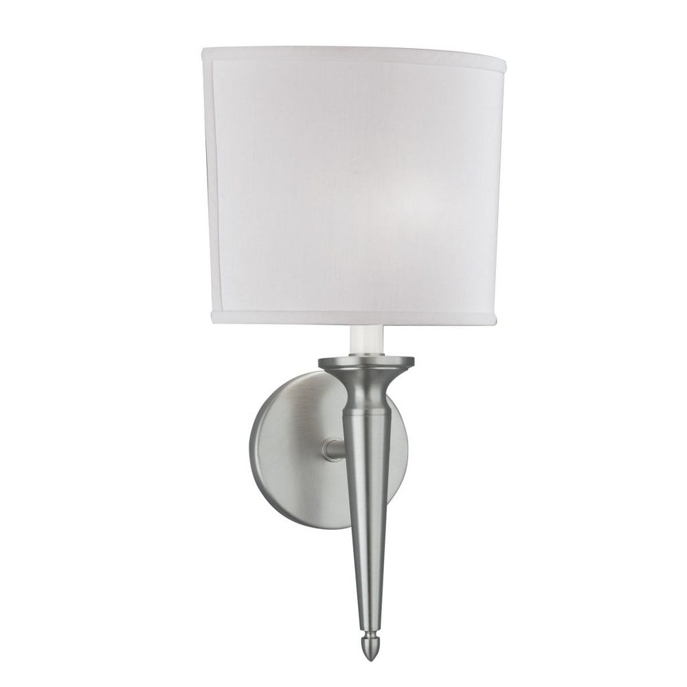 Norwell Lighting - Georgetown - One Light Ada Wall Sconce-Brush Nickel ...