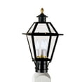Norwell Lighting - Lexington - 3 Light Medium Outdoor Post Lantern In ...
