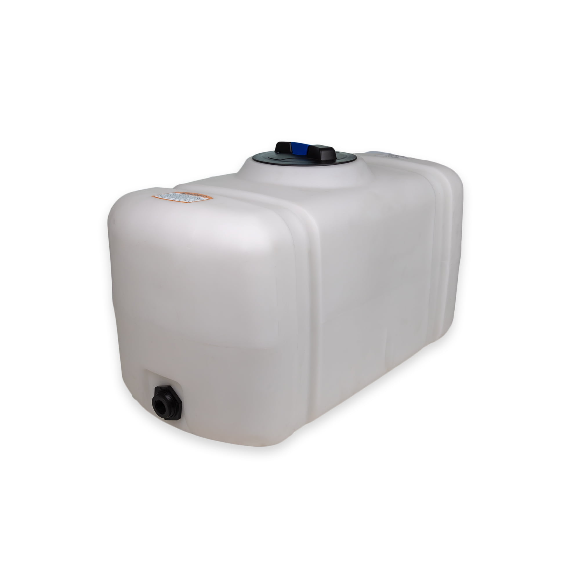 Norwesco 50 Gallon Flat Bottom Utility Tank with Slosh Guard - Walmart.com