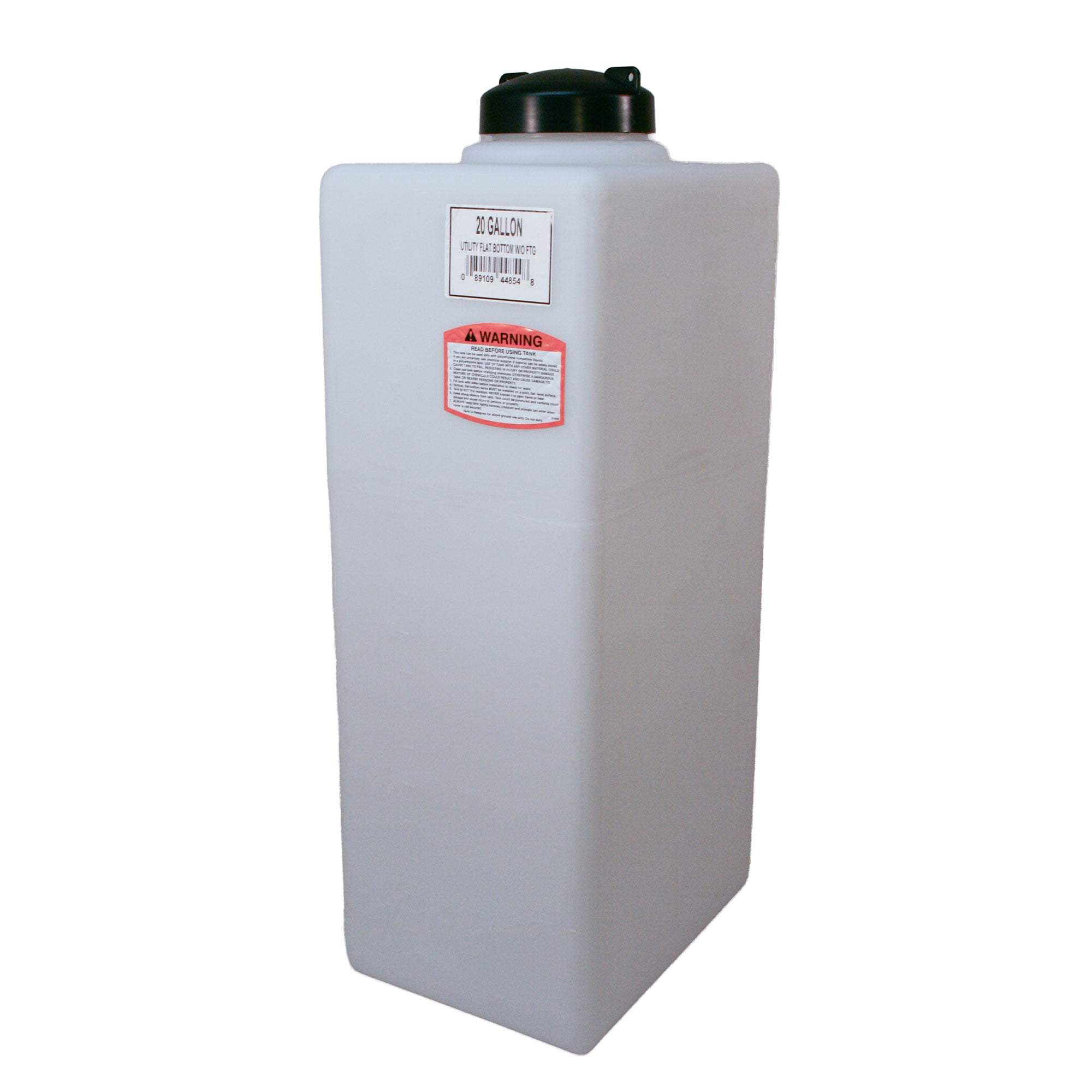 Norwesco Flat Bottom Utility Tanks for Trailers and Lawn Care, 20Gal ...