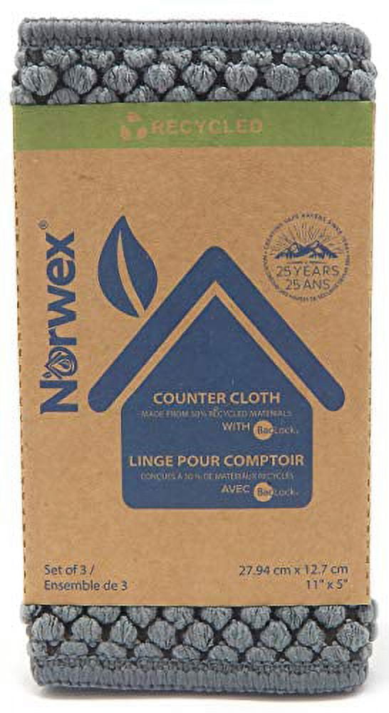 Norwex Counter Cloths, slate, vanilla, mushroom - Walmart.com