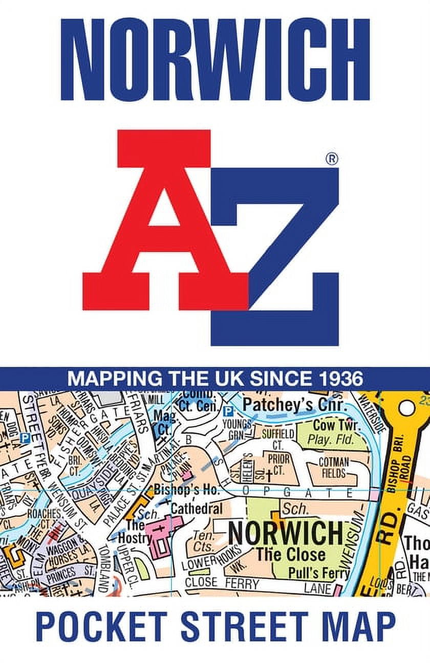 Norwich Pocket Street Map, (Hardcover) - Walmart.com