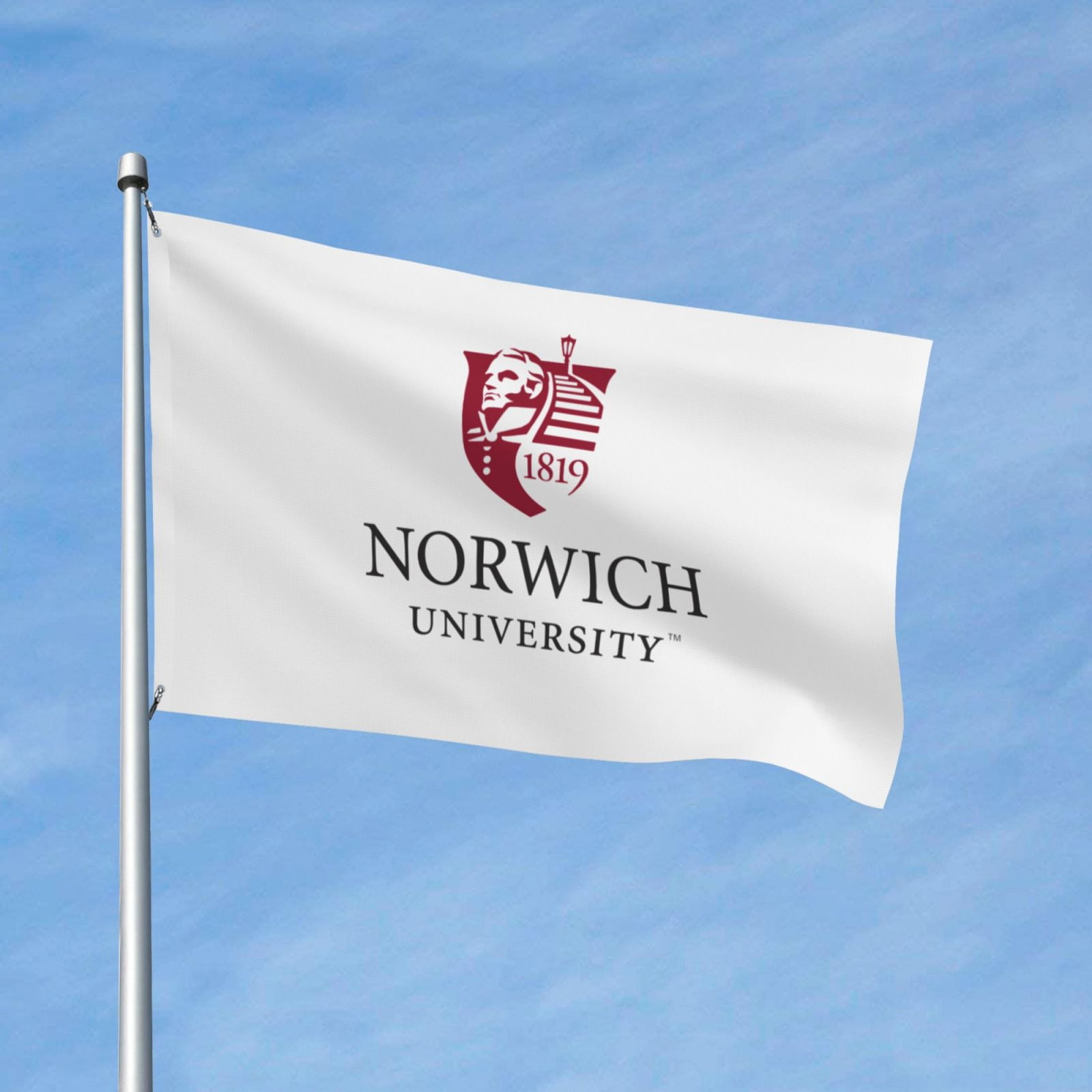 Norwich University Logo 3x5 Ft Flag Double Sided Indoor Outdoor Double ...