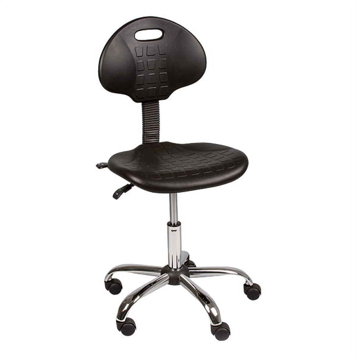 Norwood Industrial Polyurethane Stool with Tilt Control, Swivel Seat ...