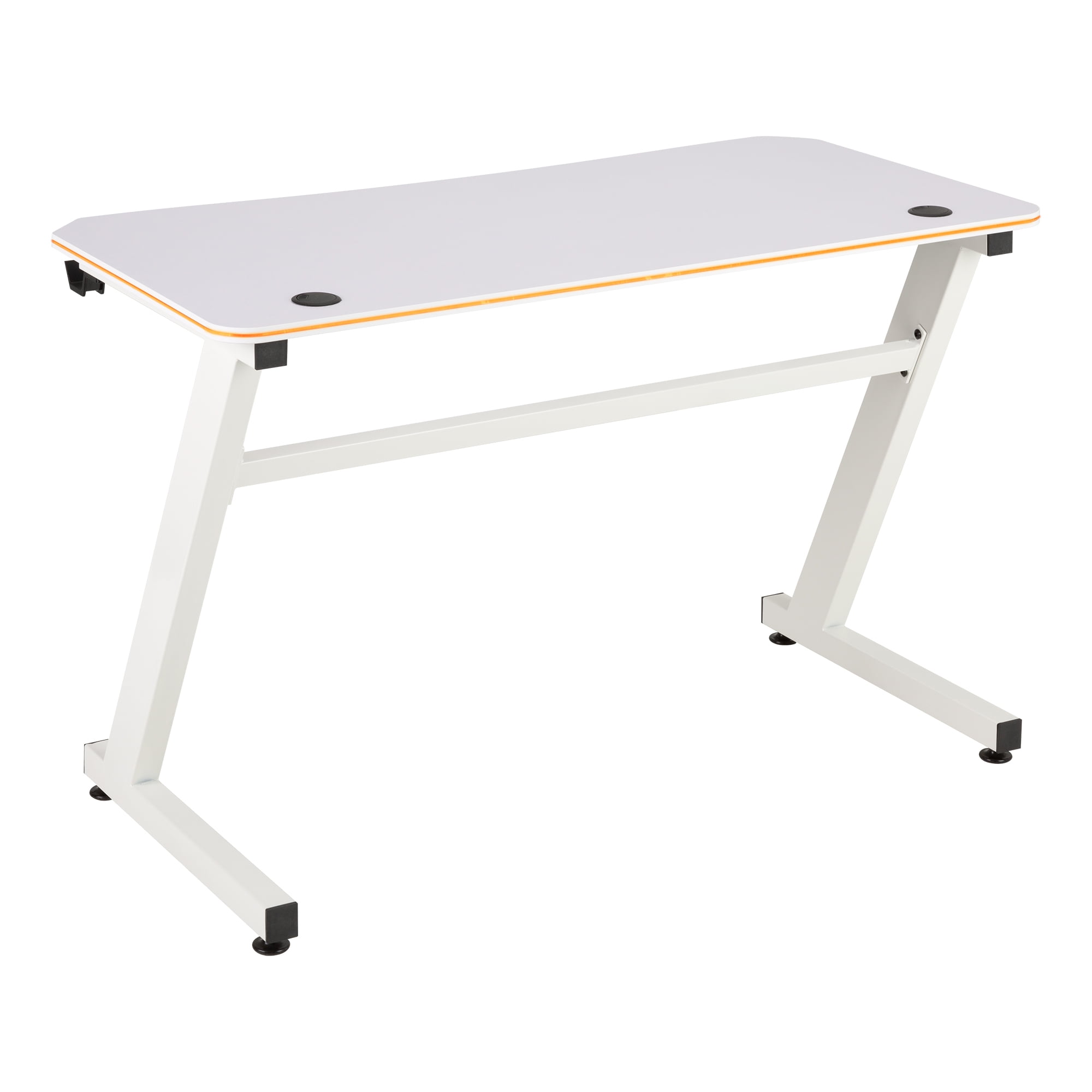 Norwood Four-Sided Sixteen Color Surround LED Gaming Desk Workstation ...