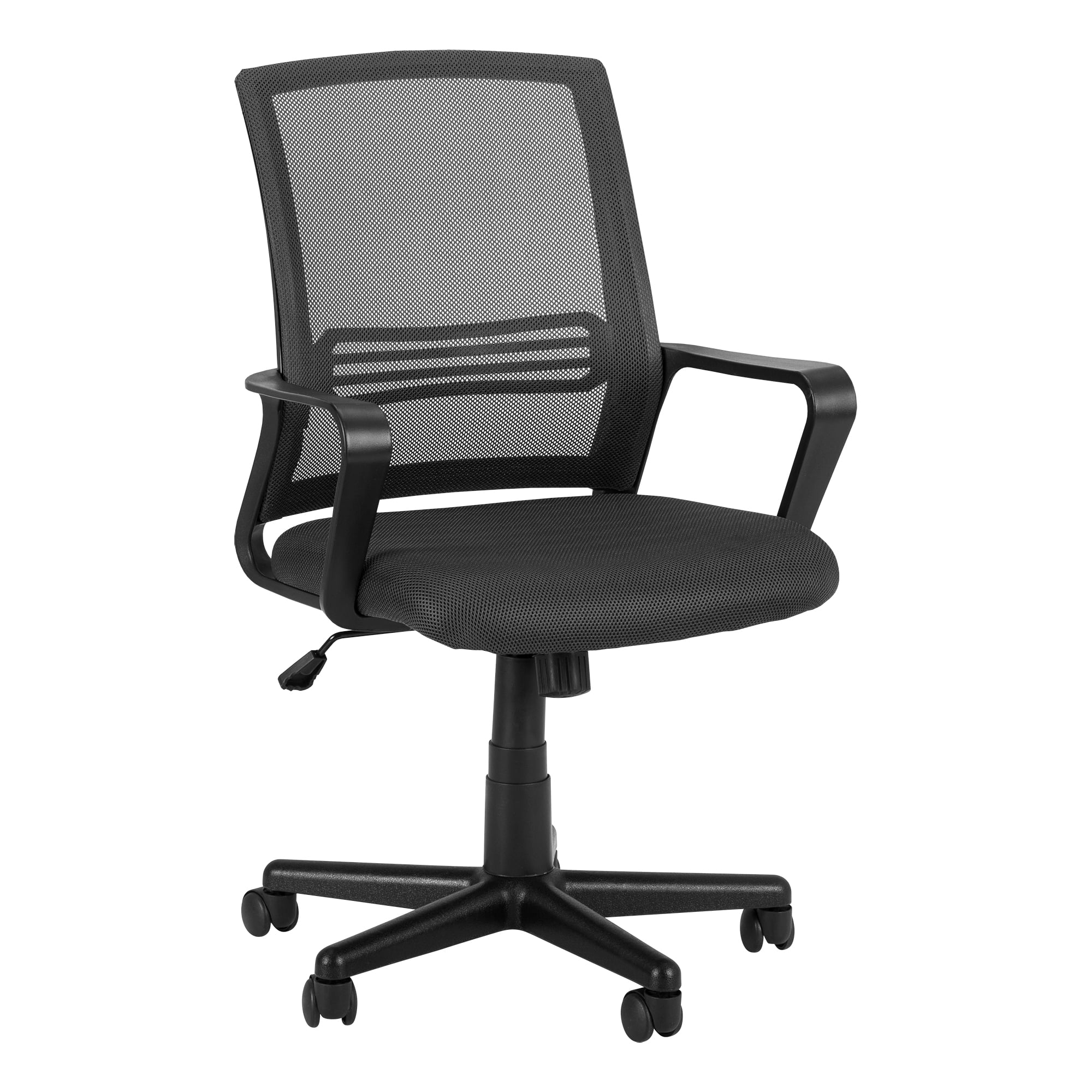 Norwood Mesh Mid Back Adjustable Swivel Desk Task Chair with Arms for ...