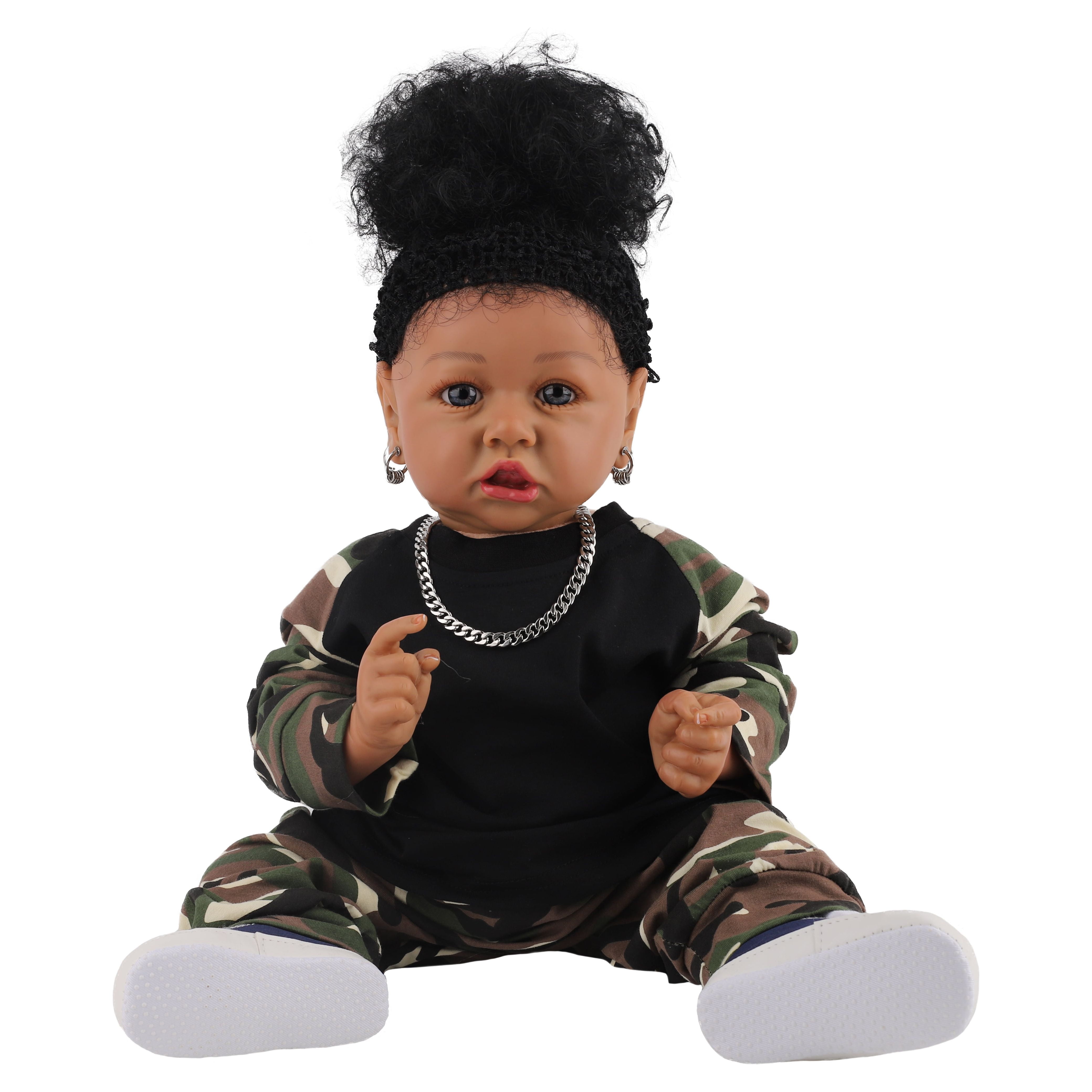 Nosadi Realistic Silicone Baby Doll Lifelike Dolls Soft Body Adjustable ...