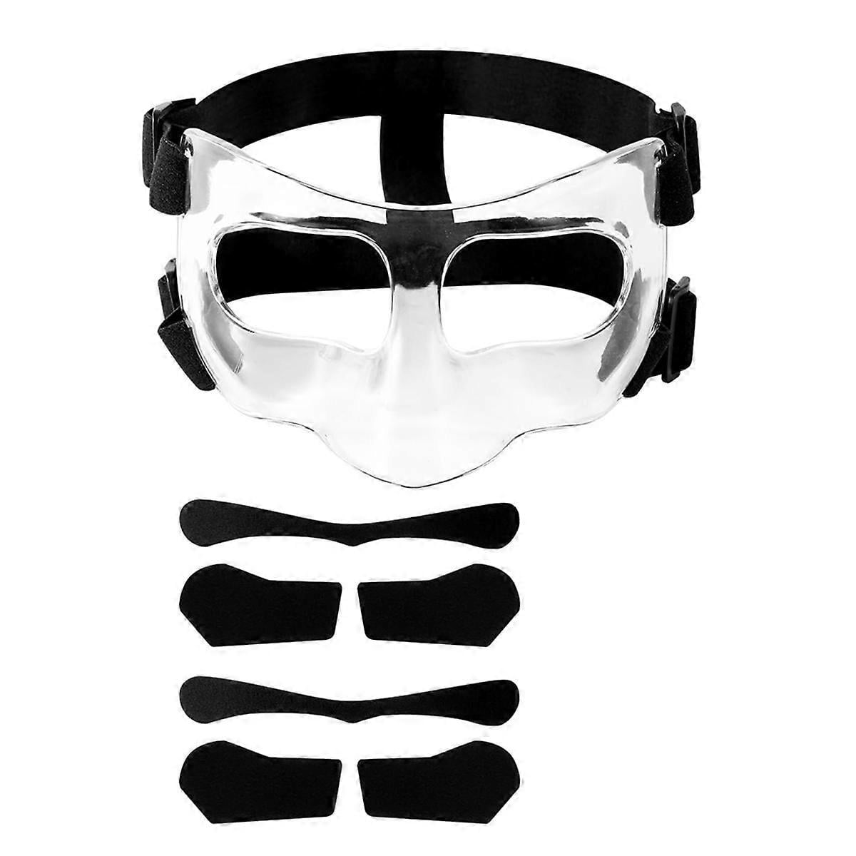 Nose Guard for Broken Nose, Adjustable Face Guard Sports Training Face ...
