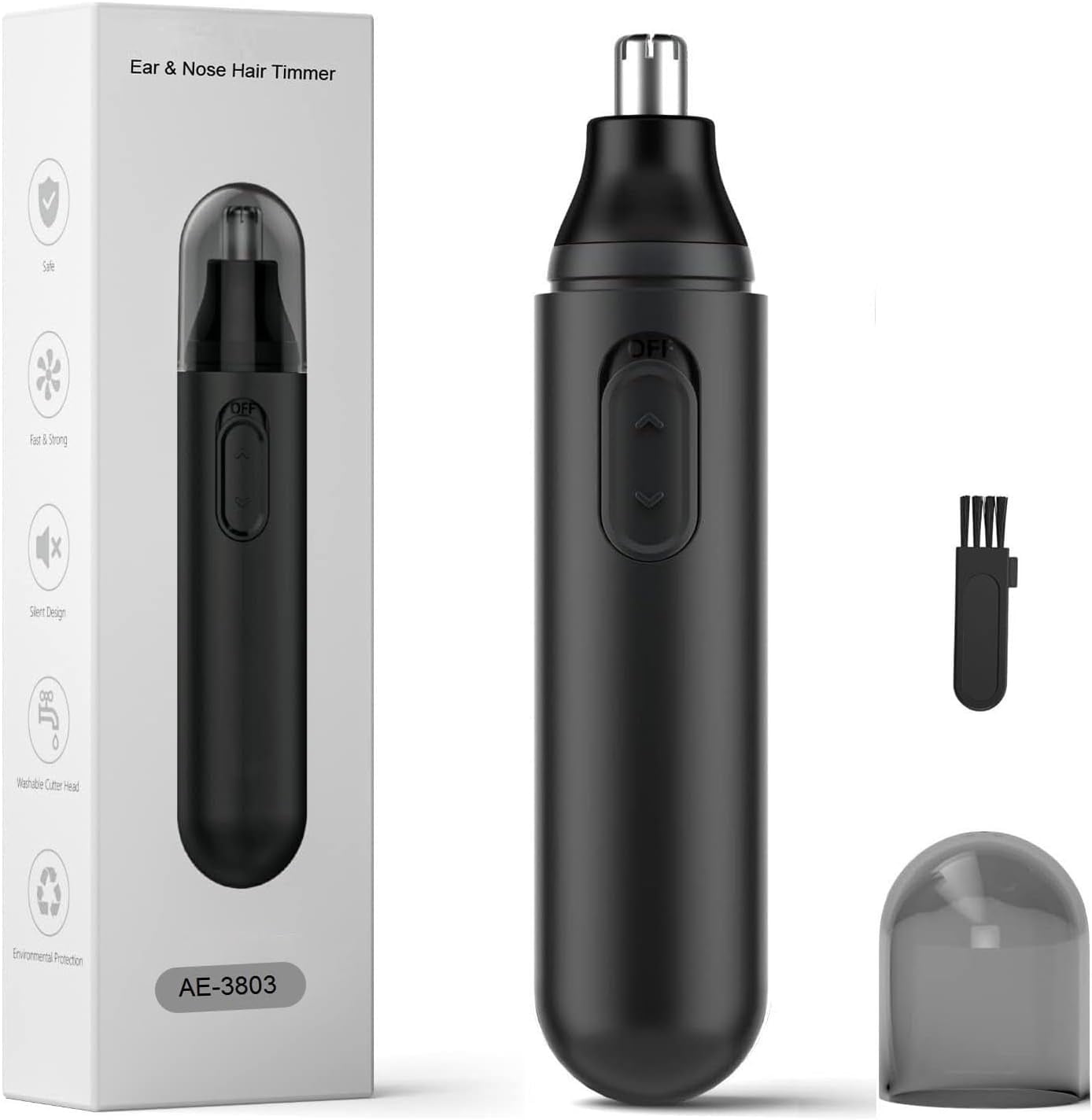 Nose Hair Trimmer for Men - Rechargeable Ear and Nose Hair Trimmer for ...