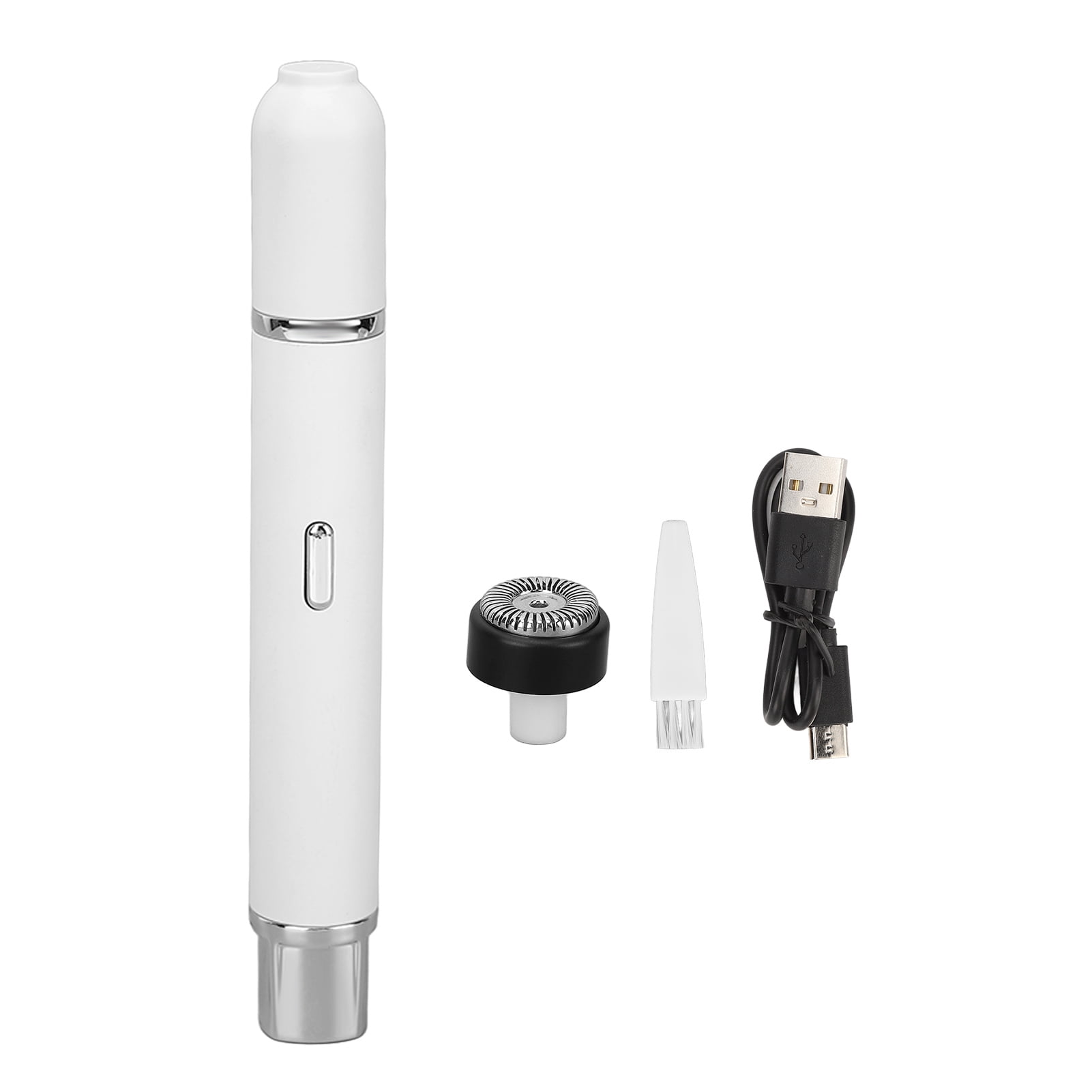 Nose Hair Trimmer Usb Mini 2 In 1 Portable Low Noise High Speed Ear