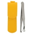Nose Hair Trimming Tweezers Stainless Steel Friendly Round Tip Easy Cut