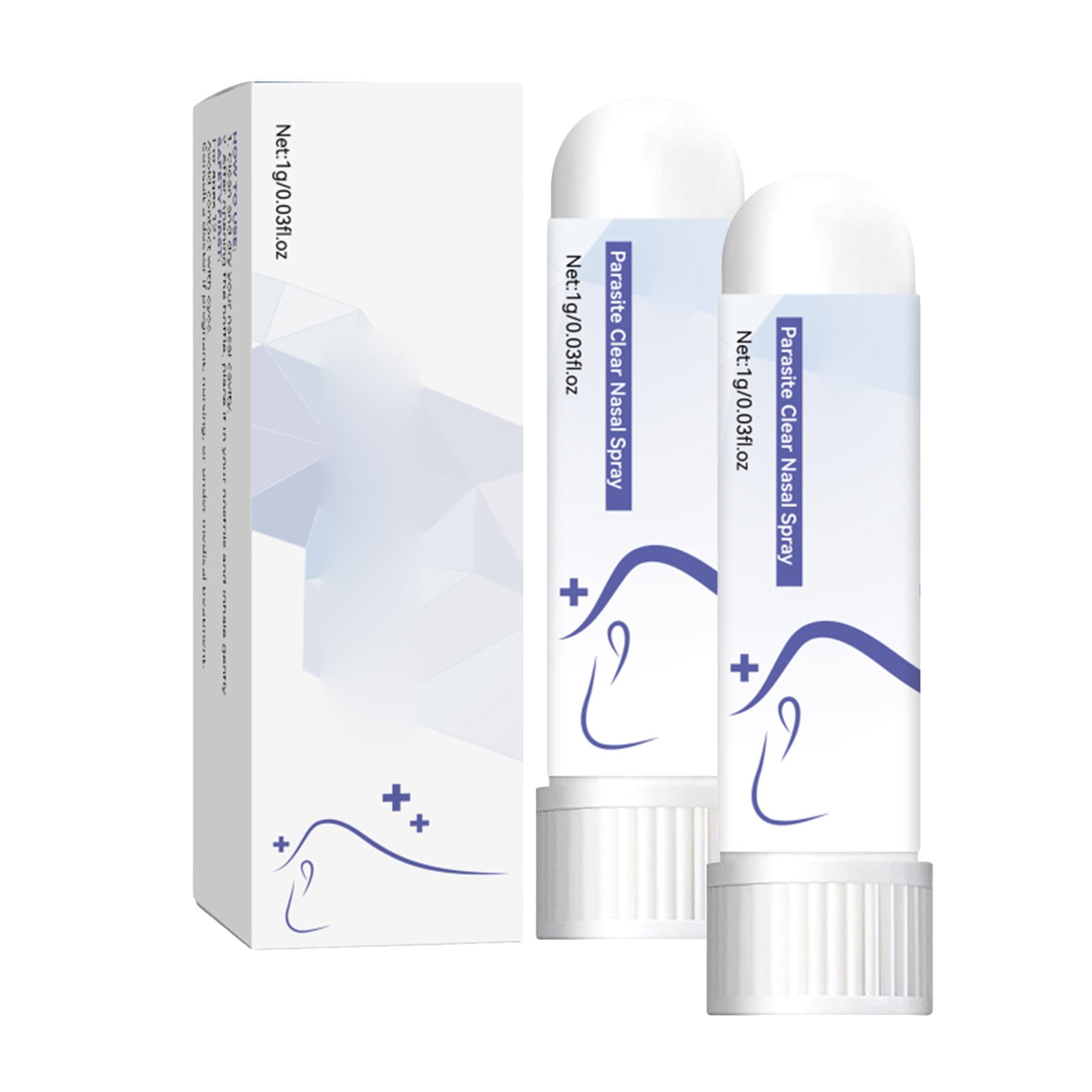 Nose Inhaler, Nose Nasal Inhaler, Cleanse Your Body 2PC - Walmart.com