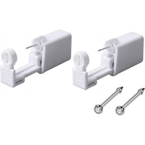 Nose Piercing Kit,Disposable Nose Piercing Gun at Home,Self Nose ...