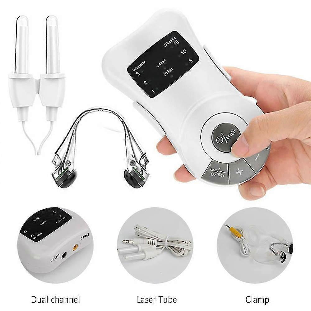 Nose Rhinitis Sinusitis Cure Therapy Massager Hay Fever Pulse Infrared ...