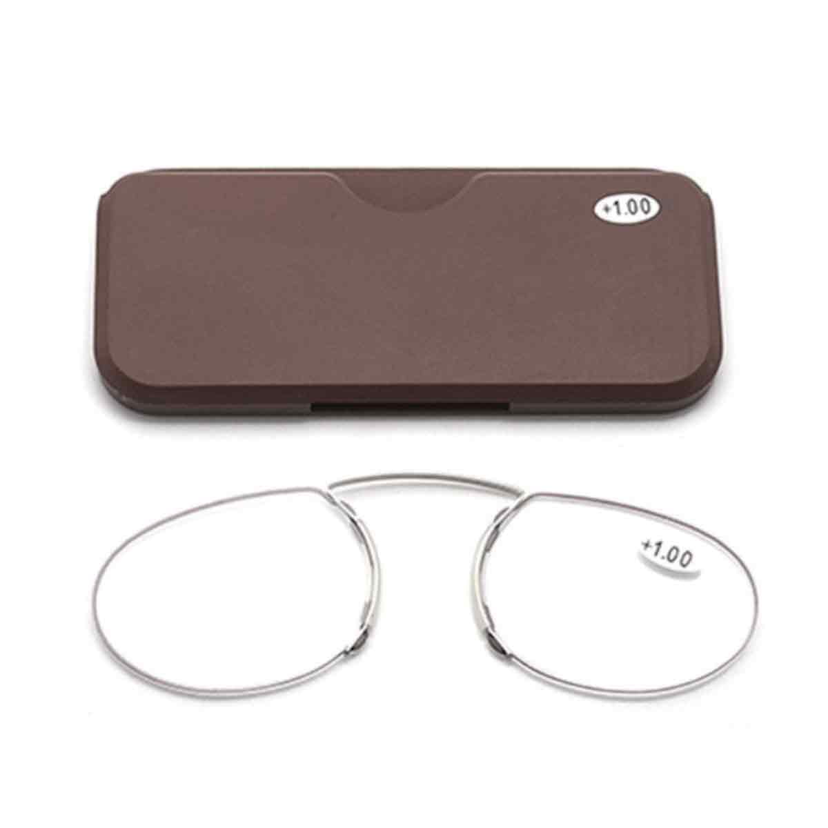 Nose Small Reading Mirror Wallet Mirror TR90 Small and Medium Sight ...