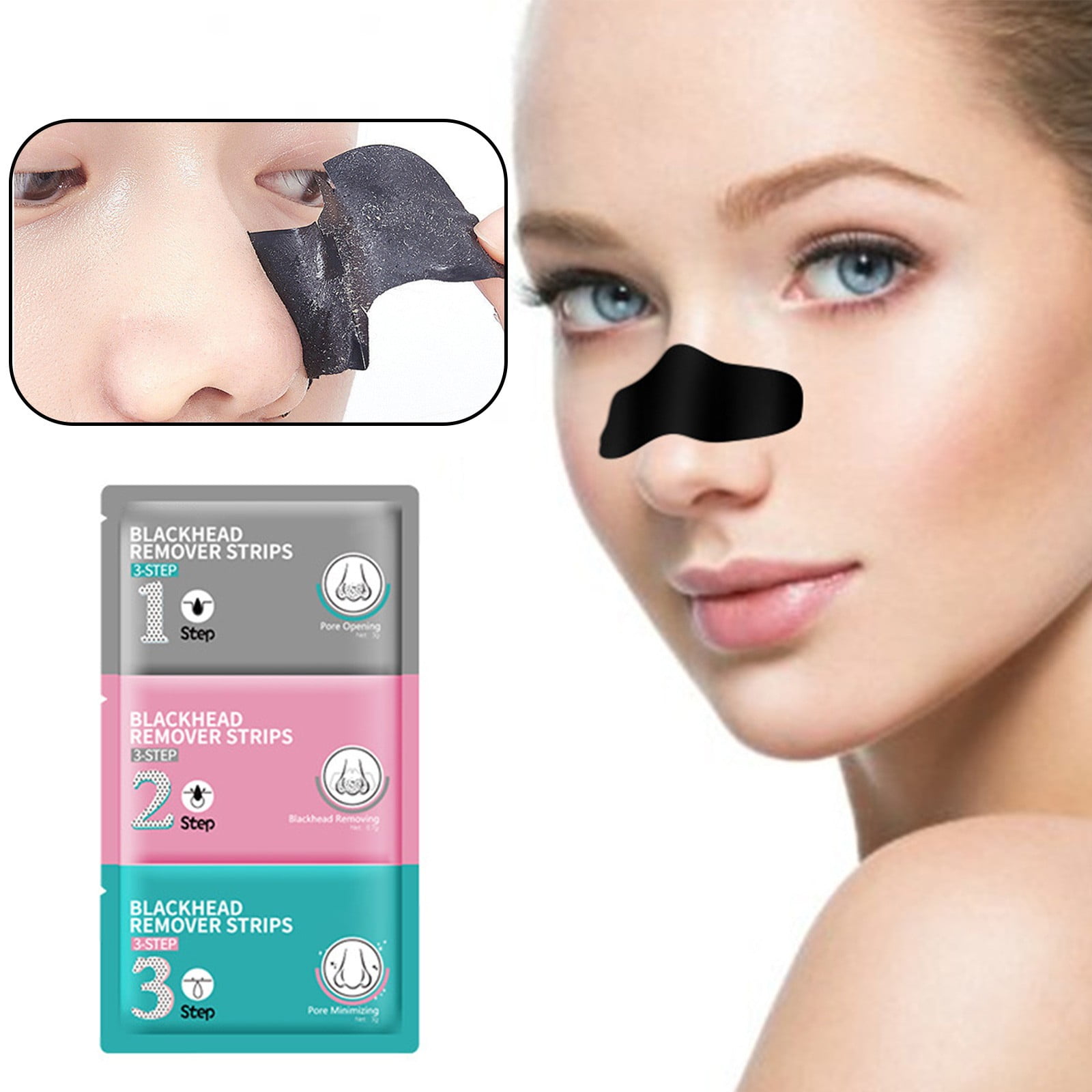 Nose Strips Blackhead Remover - Effective Pore Treatment and Blackhead ...