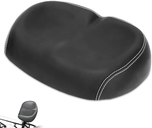 Noseless Bike Seat for Woman and Men,Universal Widen Bike Seat Saddle ...