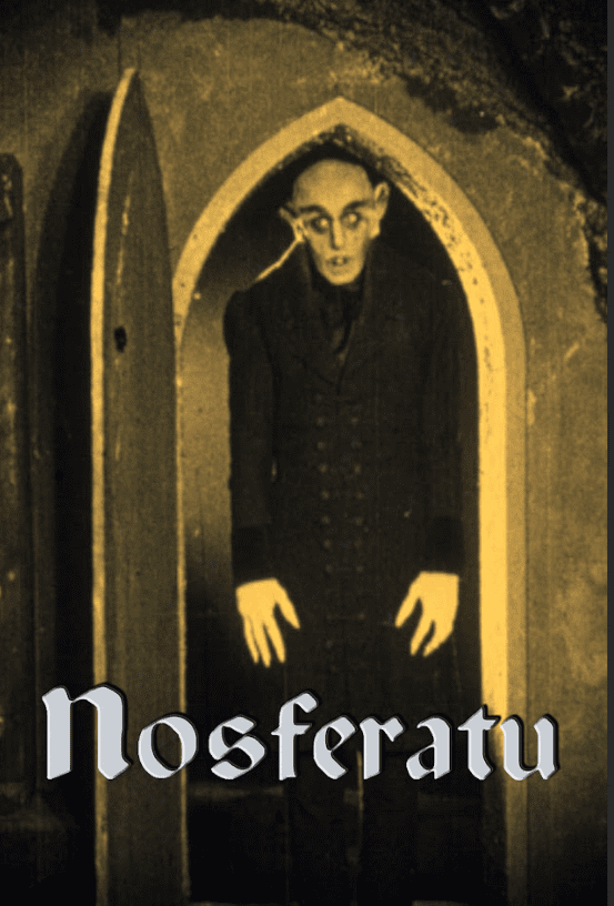 Nosferatu 1922 Movie Poster 24x36 - Silent Horror Classic, F.W. Murnau ...