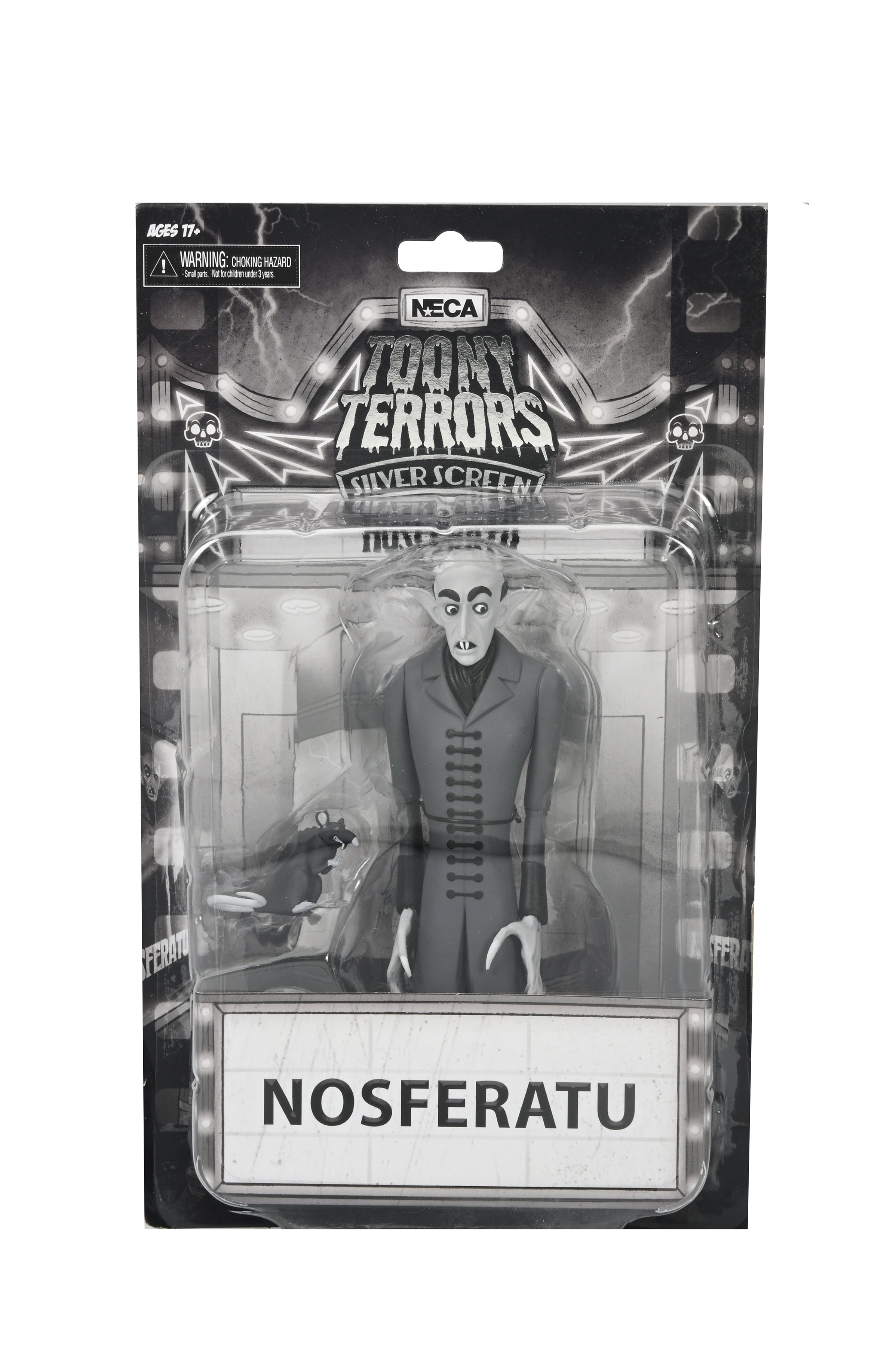 Nosferatu (1922) Silver Screen Edition 6" Count Orlok Toony Terrors ...
