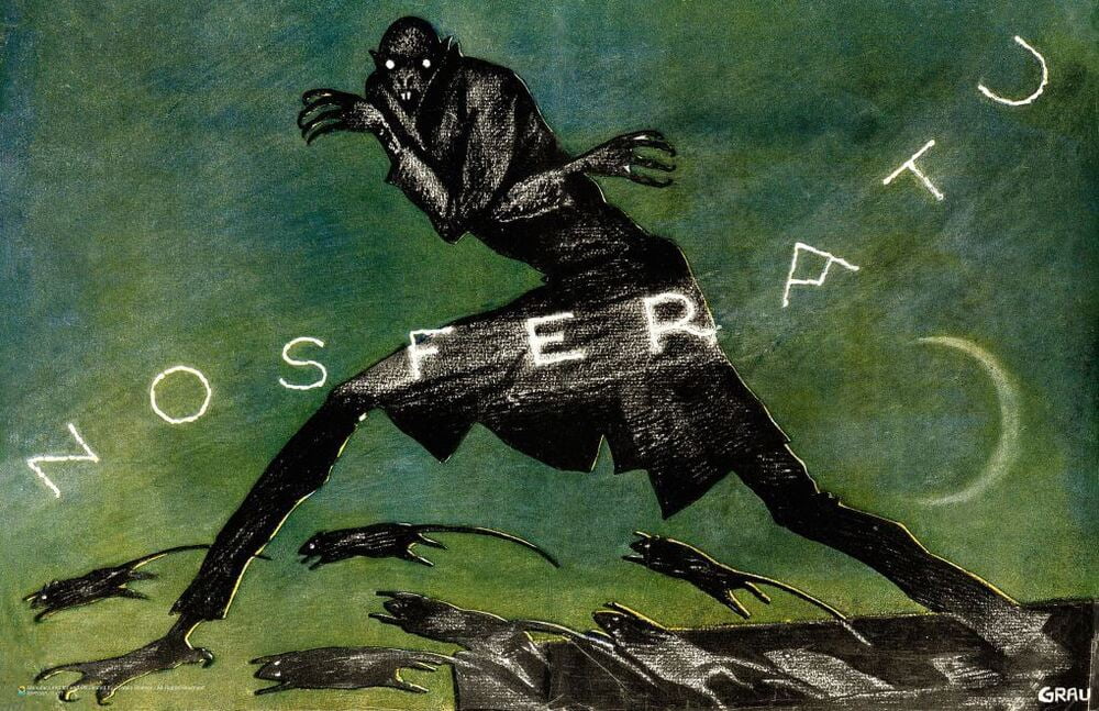 Nosferatu Classic Movie Mini Poster 17" x 11" - Walmart.com