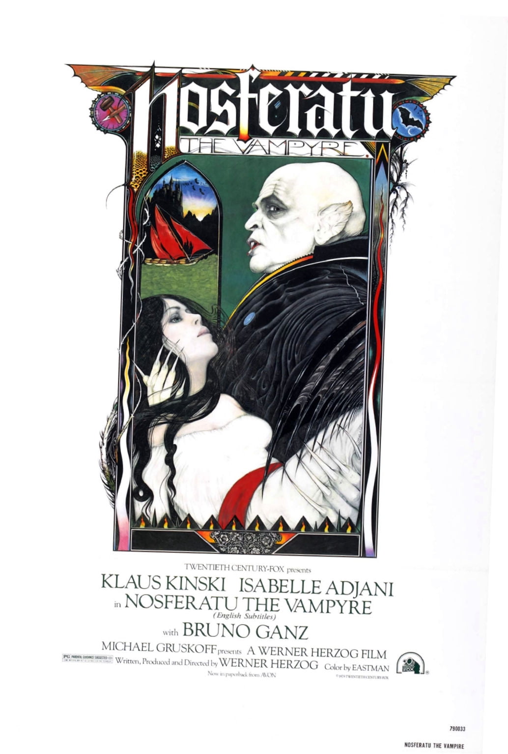Nosferatu Movie Poster 12x16 Print on Metal Sign 12in x 16in #109822 ...