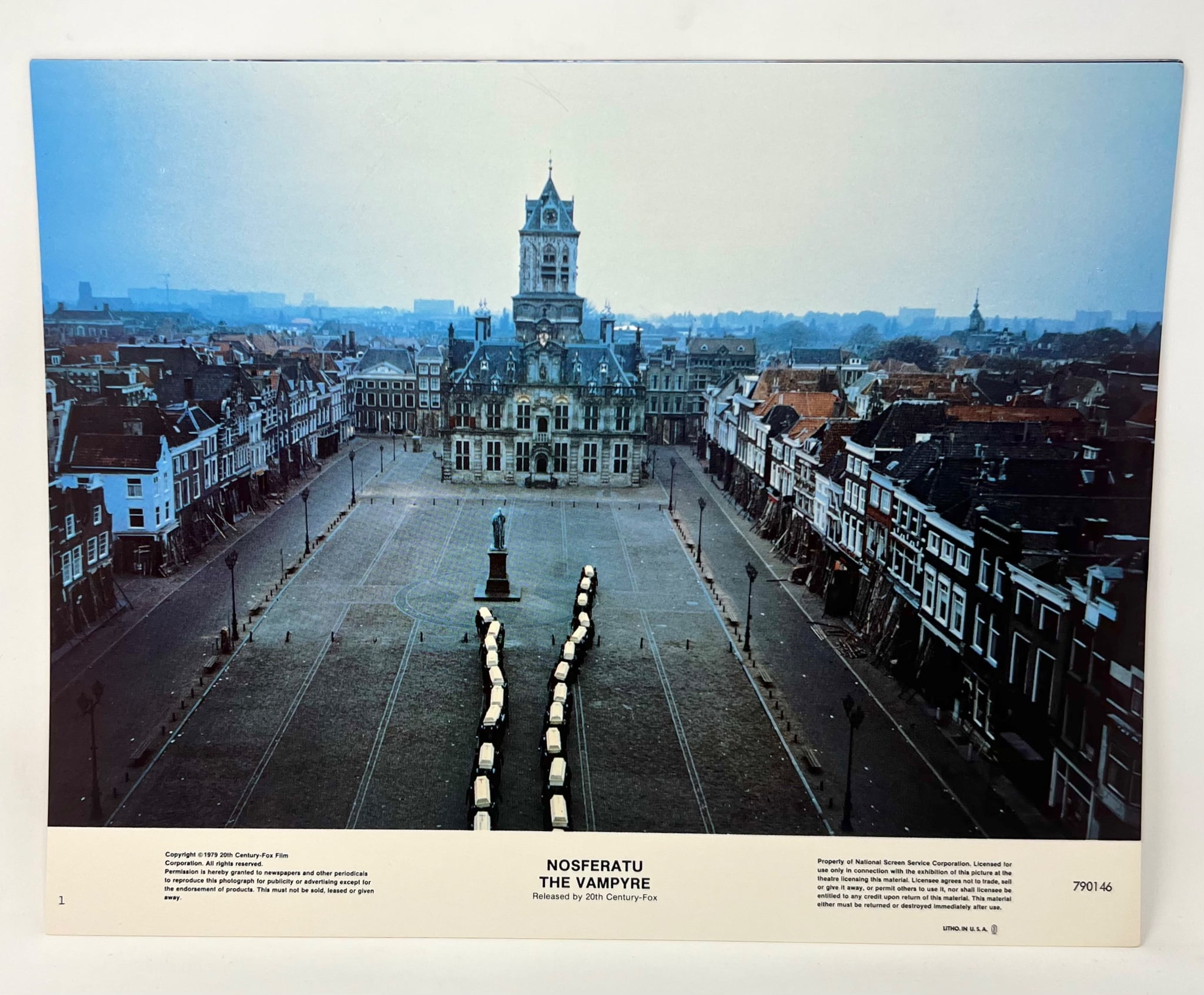 Nosferatu The Vampyre Collectible Horror Lobby Cards Set Of 8 - Walmart.com