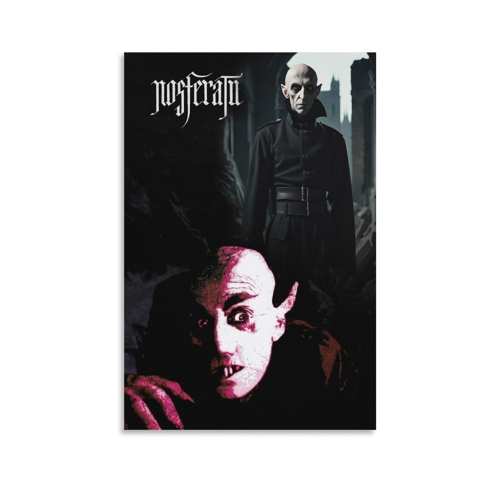 Nosferatu The Vampyre Movie Horror Film Canvas Wall Art Posters For ...